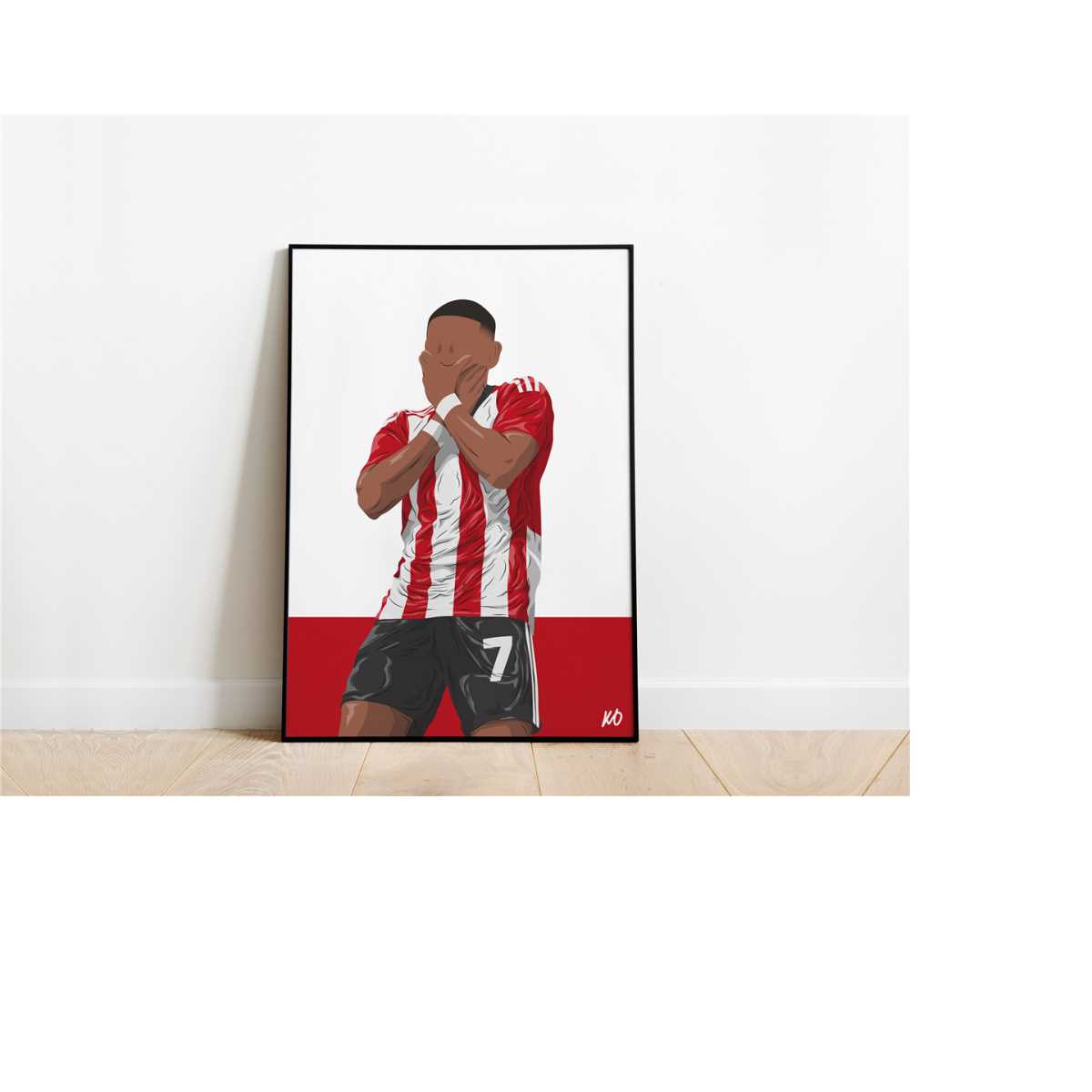 Demetri Mitchell Exeter City Football Poster Print A3 / A4 / | Inspire ...