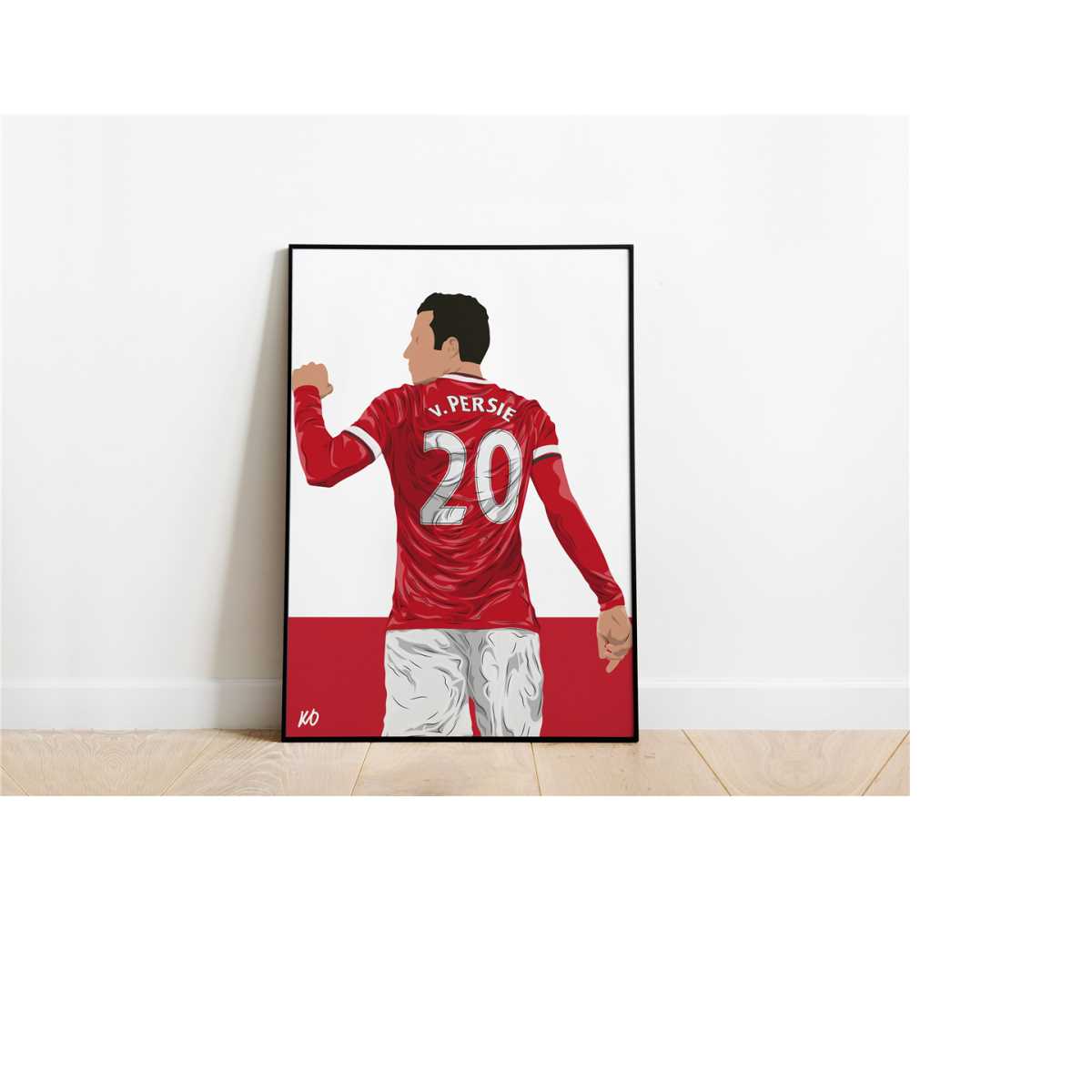 Robin Van Persie Manchester United Icon Football Poster Prin | Inspire ...