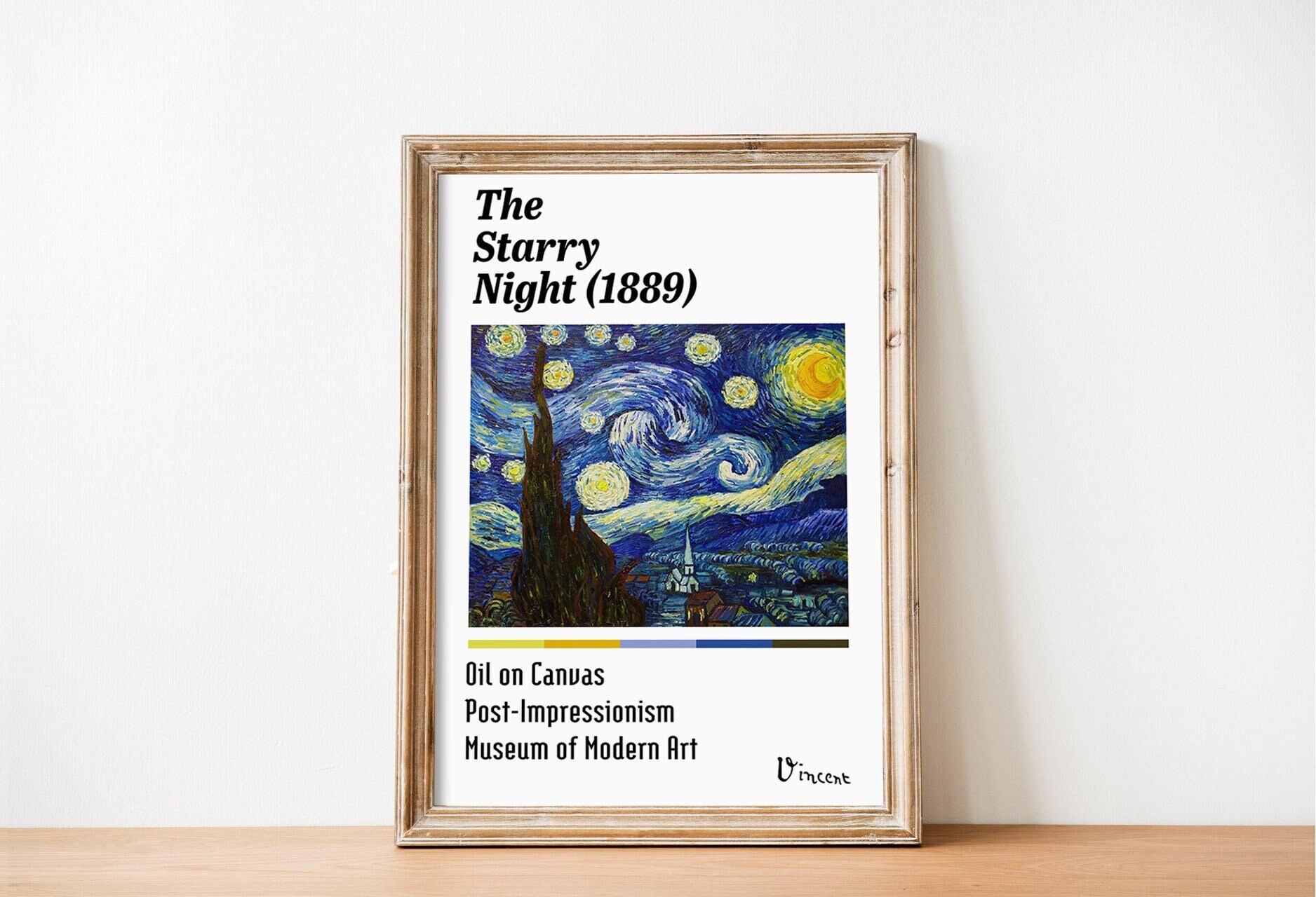 The Starry Night poster vincent van gogh starry night poste | Inspire ...