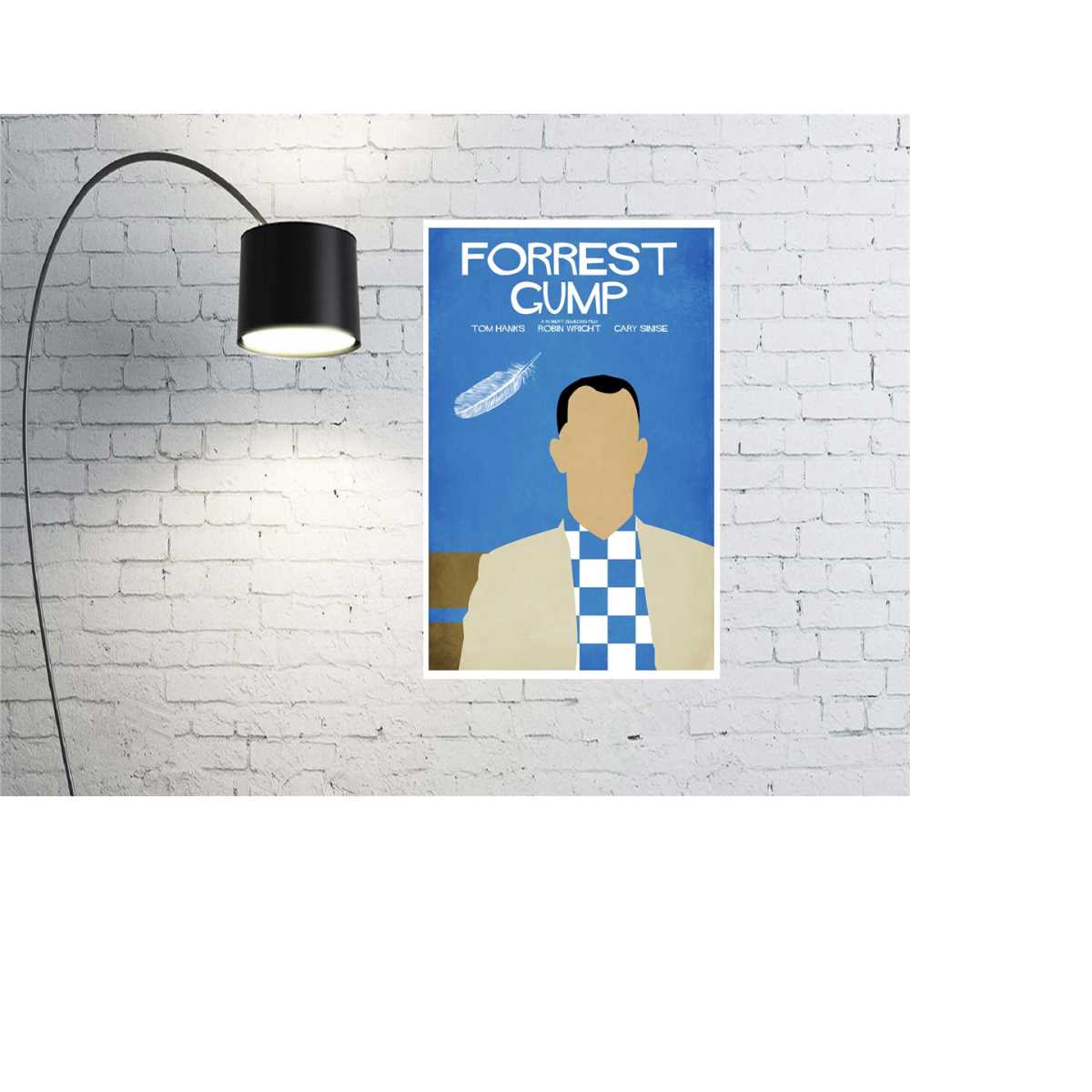 Forrest Gump Movie Poster 2023 Film - Room Decor Wall Art - - Inspire ...