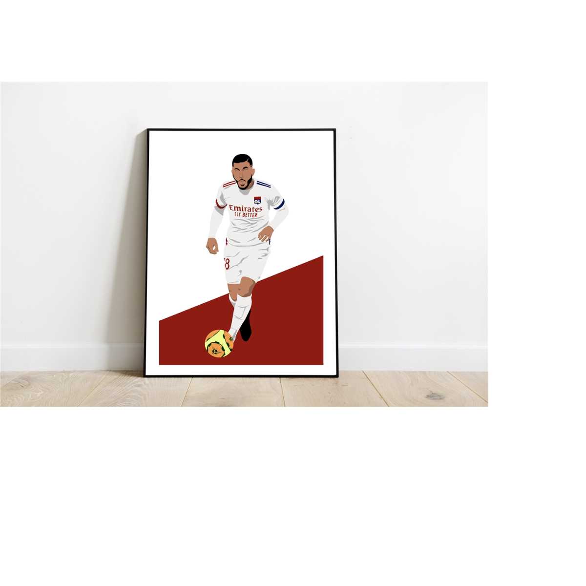 Rayan Cherki - Poster - Poster - Print - Inspire Uplift