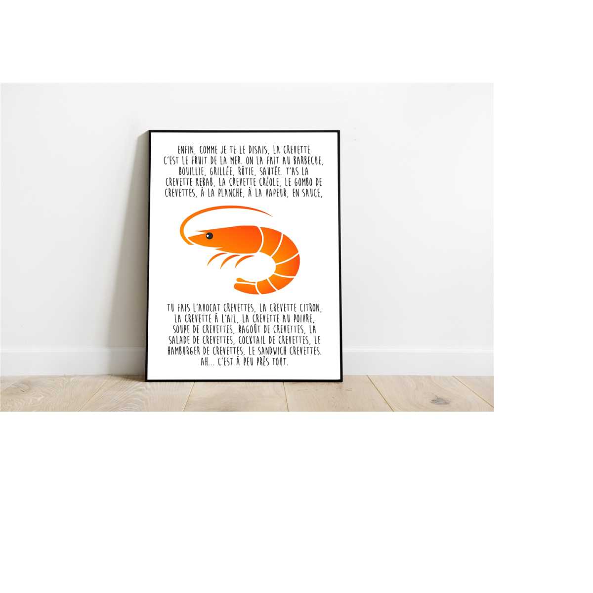 Forrest Gump - Shrimp - Poster - Poster - Print | Inspire Uplift