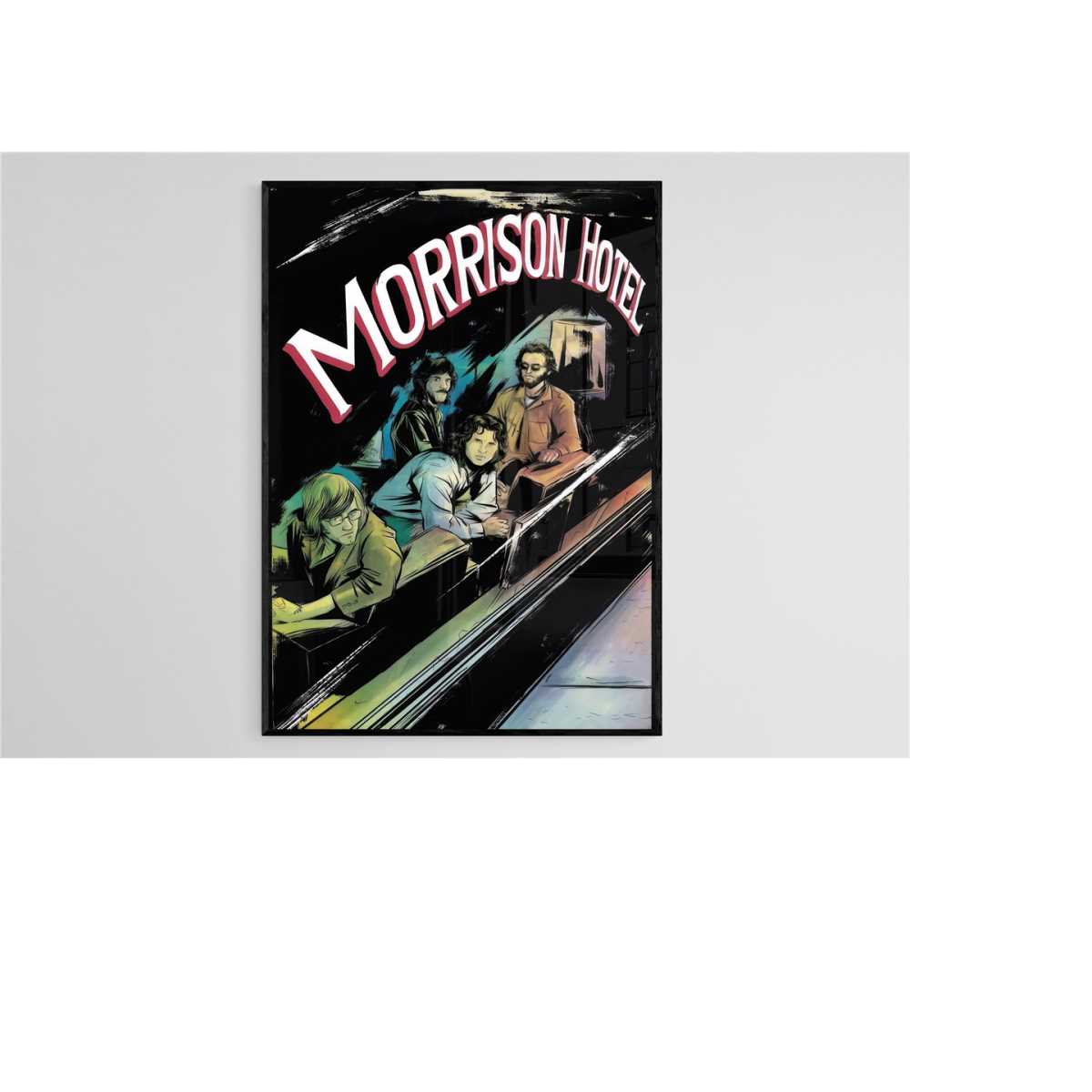 Morrison Hotel Poster, The Doors Poster, Jim Morrison Poster | Inspire ...