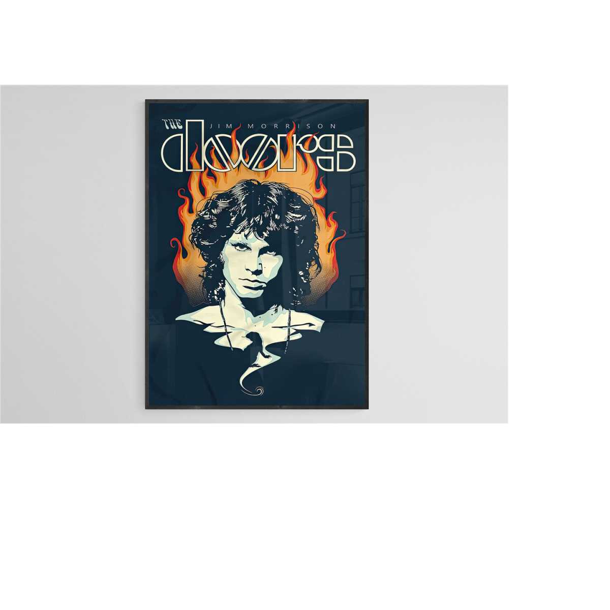 Jim Morrison Poster, Jim Morrison Fan Art, The Doors Poster, | Inspire ...