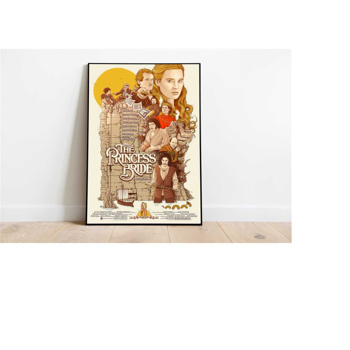 The Princess Bride / Rob Reiner / Minimalist Movie Poster / | Inspire ...