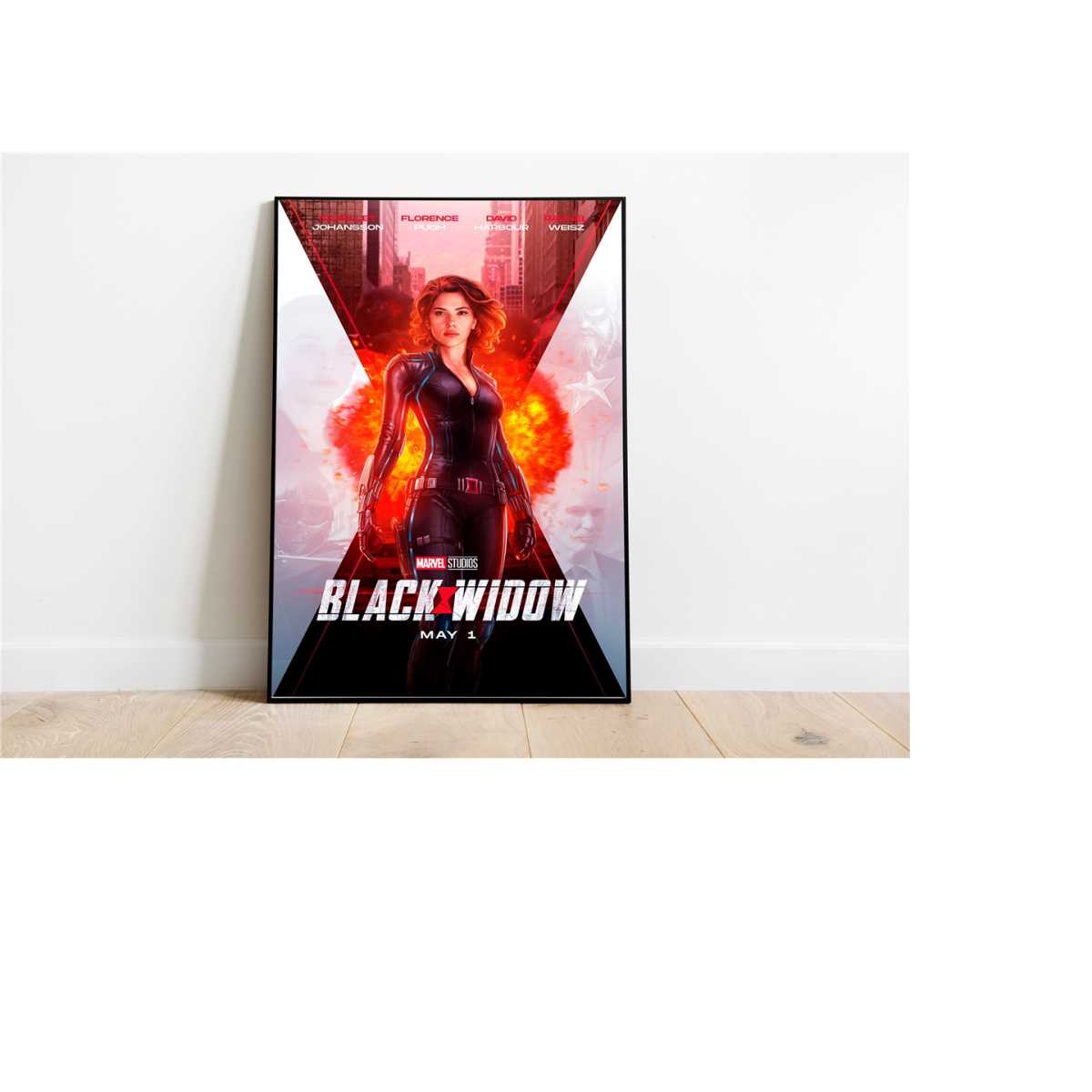 Black Widow Poster - Black Widow Comic - Natasha Poster - Ma - Inspire ...