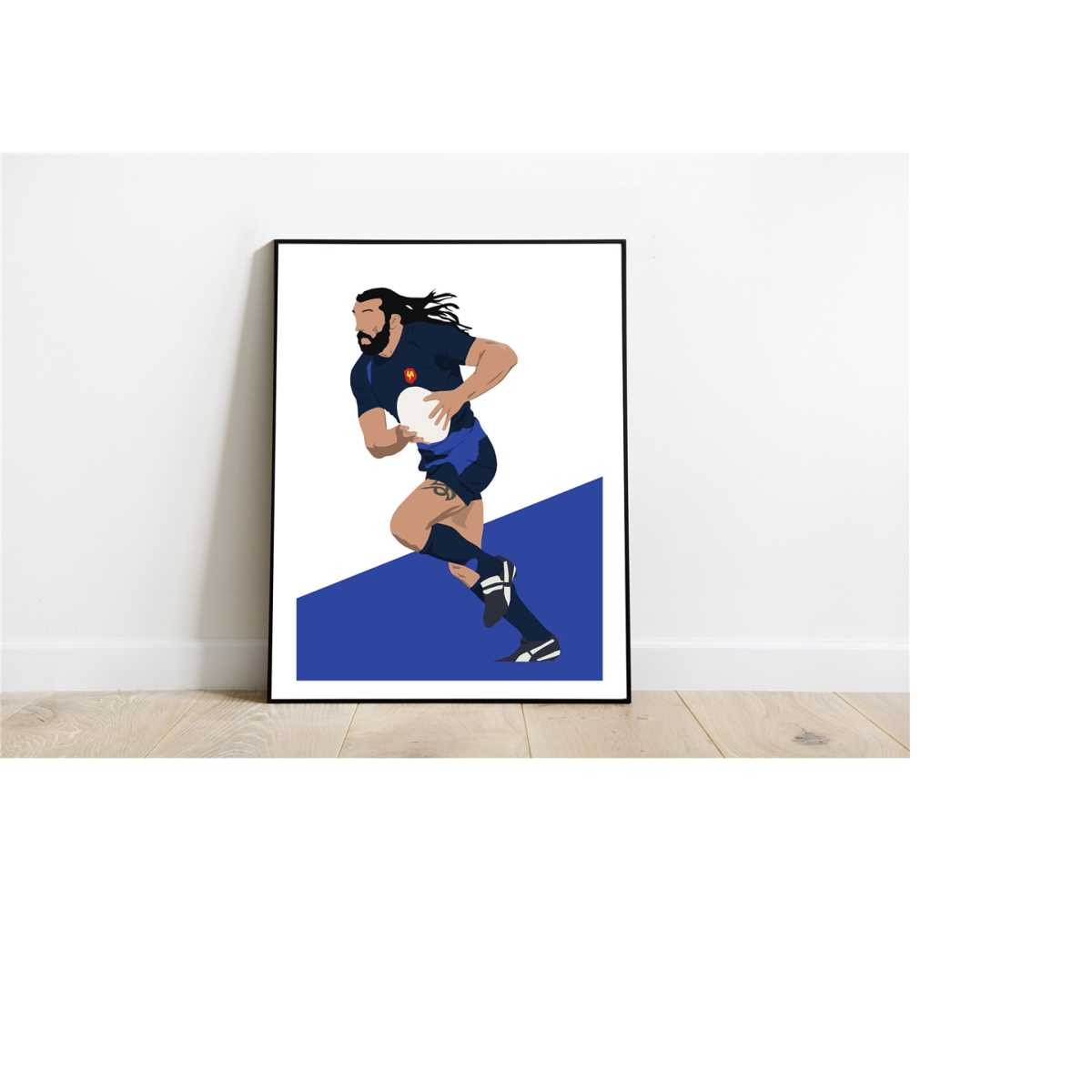Sbastien Chabal - Poster - Poster - Print | Inspire Uplift