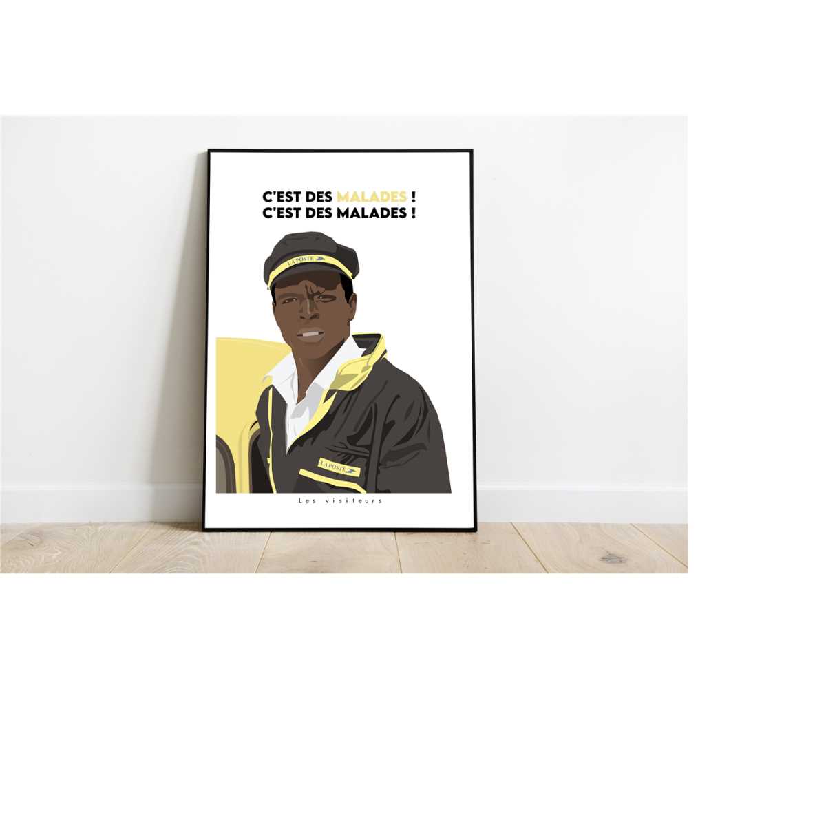 The Visitors - The Postman - Poster - Poster - Print | Inspire Uplift