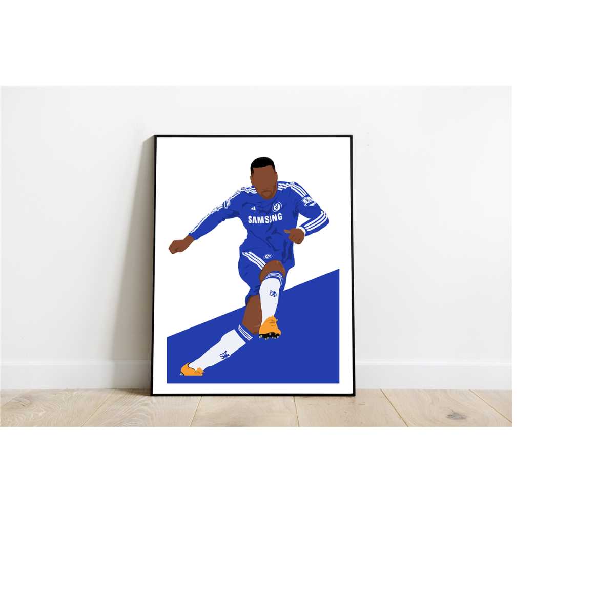 Didier Drogba - Minimalist poster - Poster - Print - Inspire Uplift
