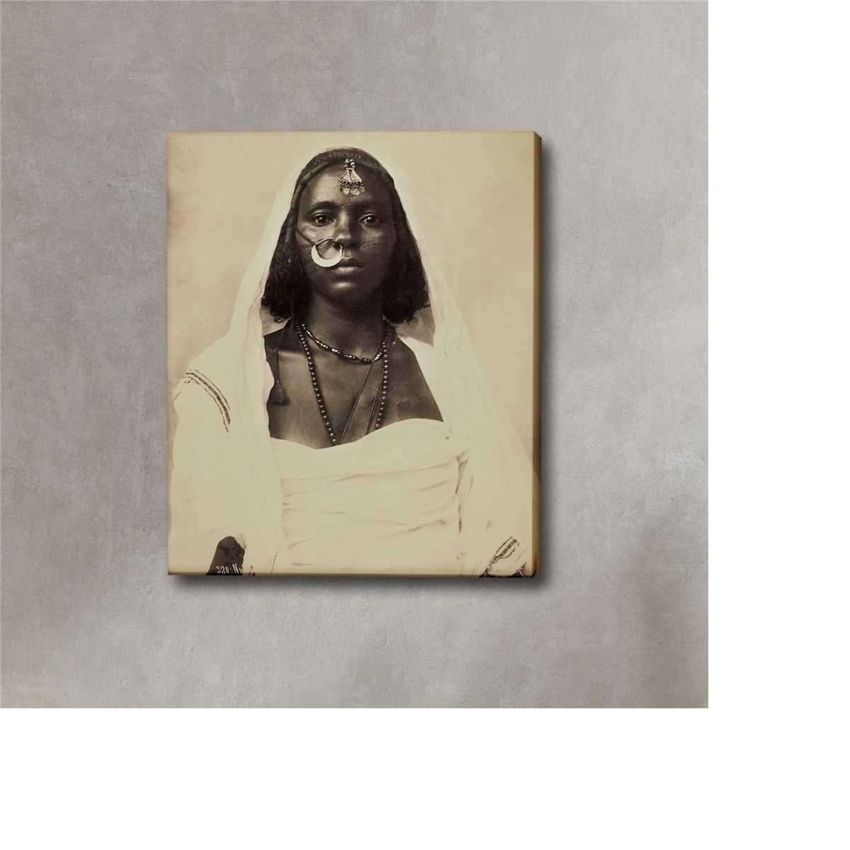 Pascal Sebah Painting African Woman Portrait, Middle East ph | Inspire ...