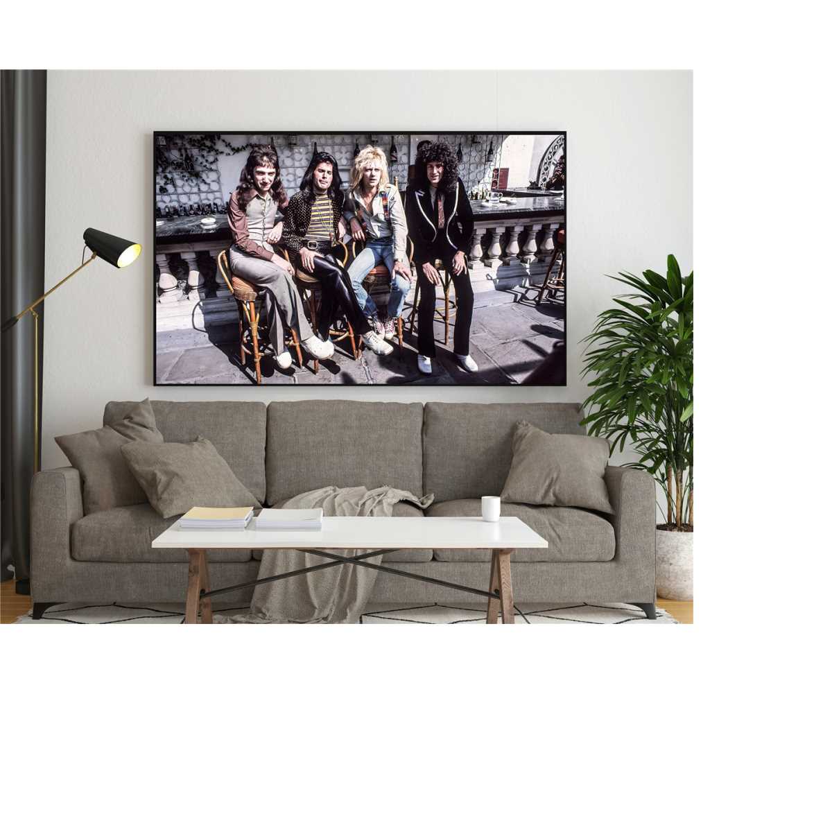 Queen Band Poster - Inspire Uplift