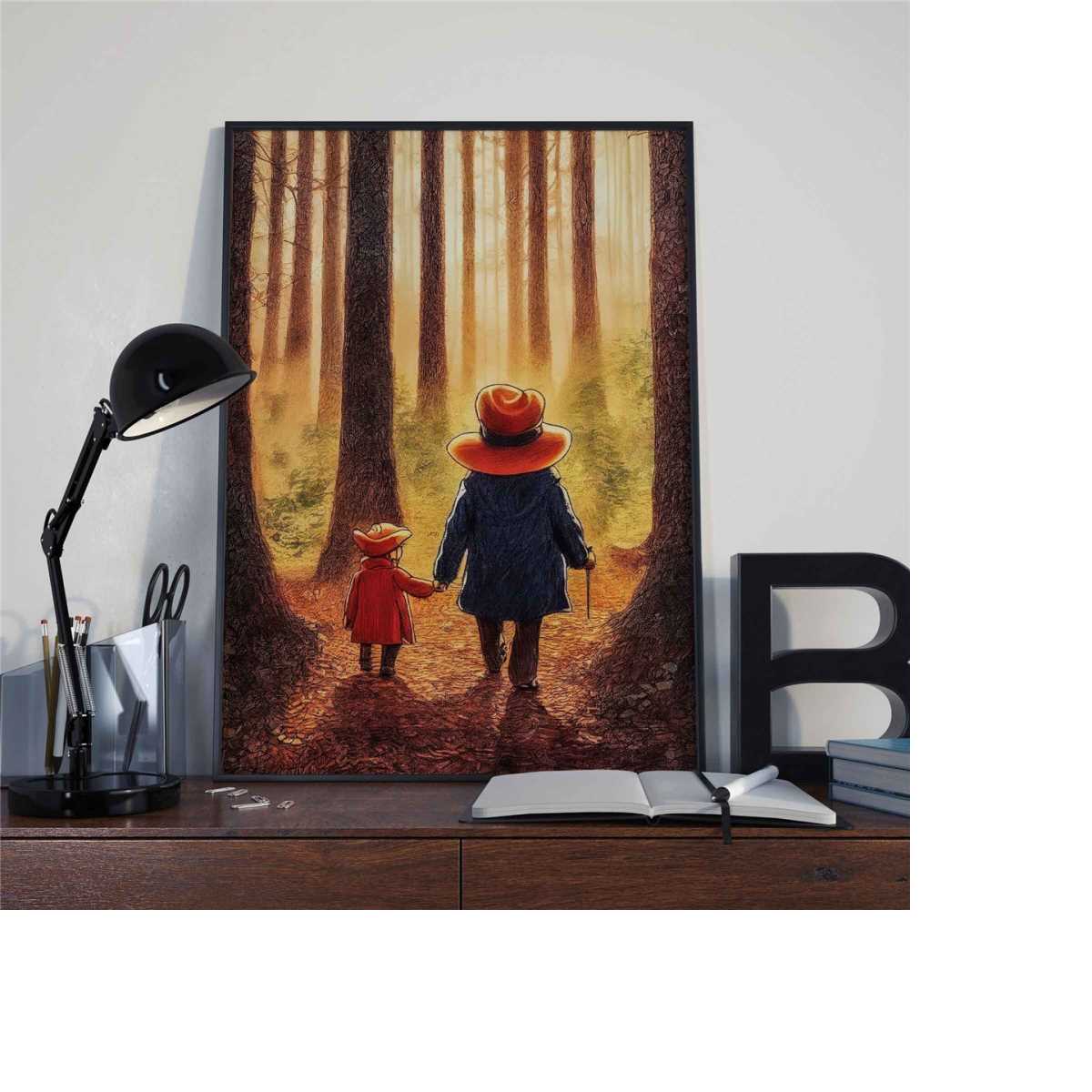 Queen Elizabeth and Paddington bear Poster, The Queen Britis | Inspire ...