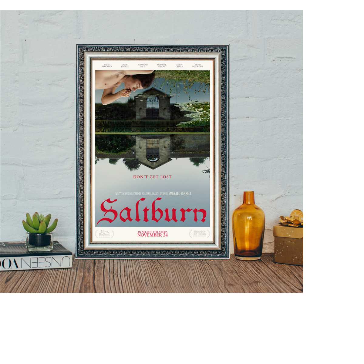 Saltburn Movie Poster, Saltburn 2023 Classic Movie Poster, - Inspire Uplift