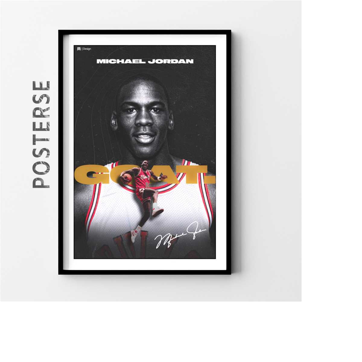 Michael Jordan poster Chicago Bulls NBA posters, Basketball | Inspire ...
