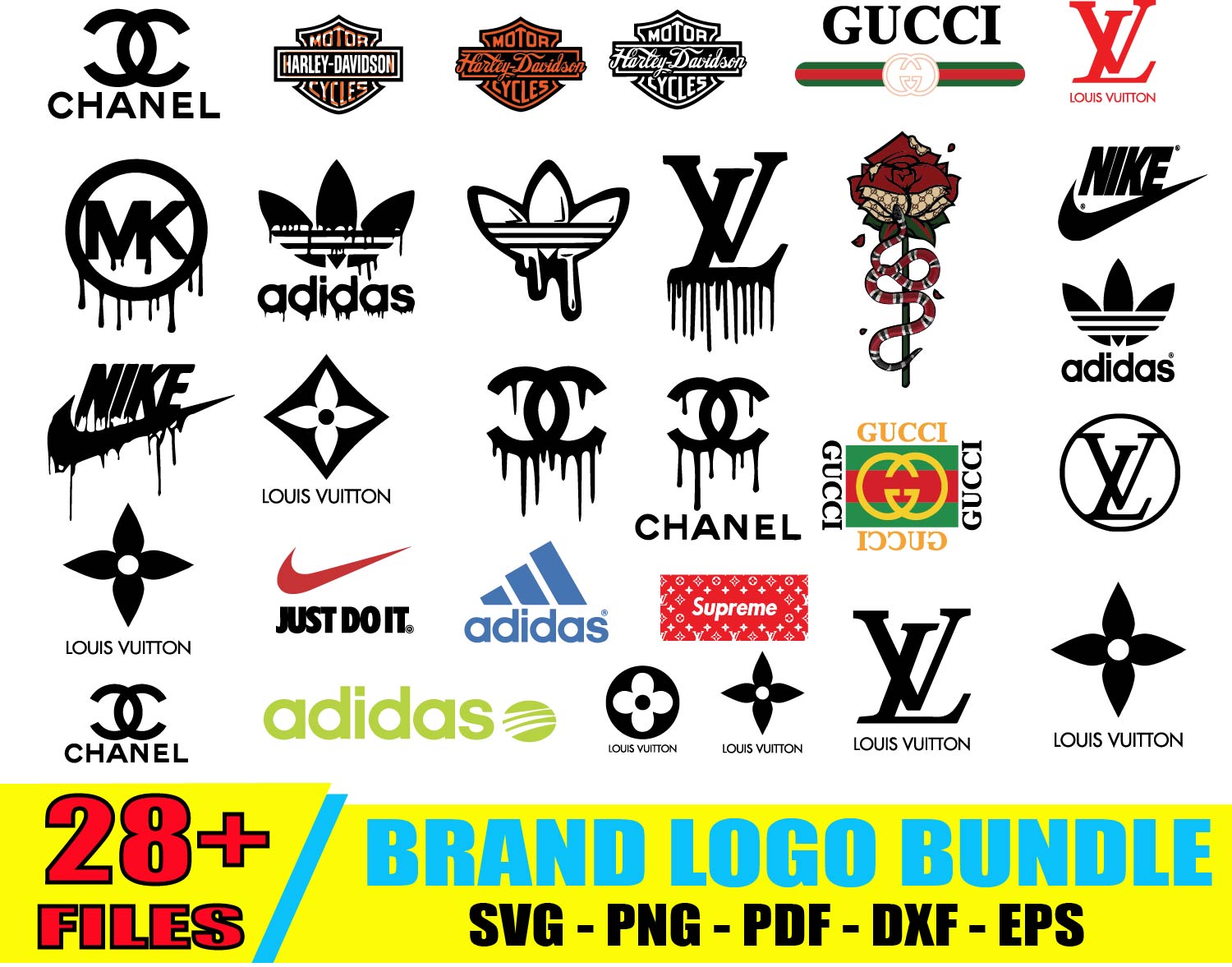 Dripping Logo Bundle Svg, Logo Svg - Inspire Uplift