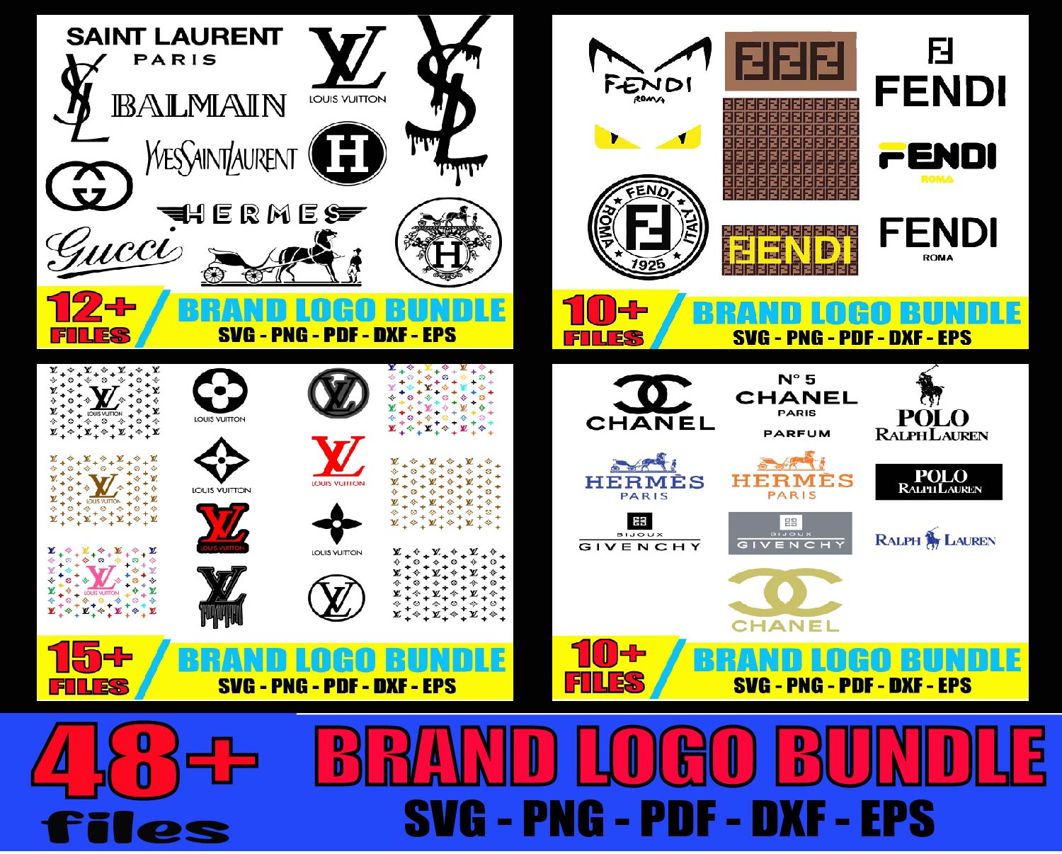 Brand Logo Svg Bundle, Brand Logo Svg - Inspire Uplift