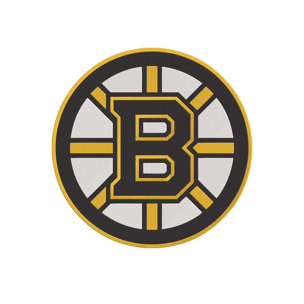 Boston Bruins Logo NHL Team Embroidery Design File | Inspire Uplift
