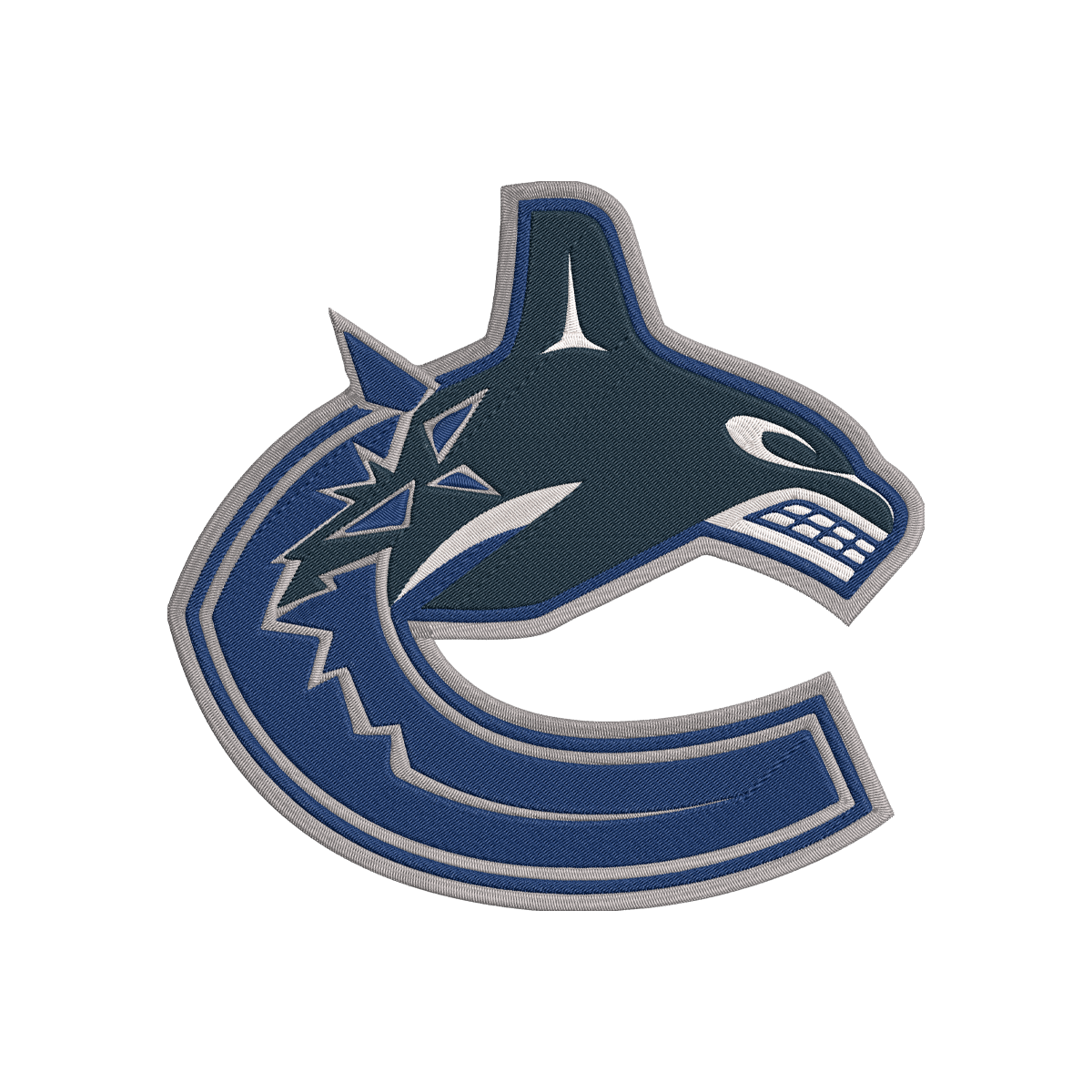 Vancouver Canucks Logo NHL Team Embroidery Design File | Inspire Uplift