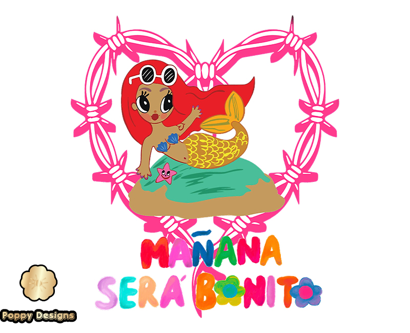 Karol G Mermaid Svg, Bichota Mermaid Manana Sera Bonito SVG, - Inspire ...