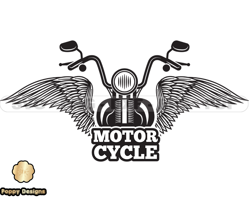 Motorcycle svg logo, Motorbike SVG PNG, Harley Logo, Skull S | Inspire ...