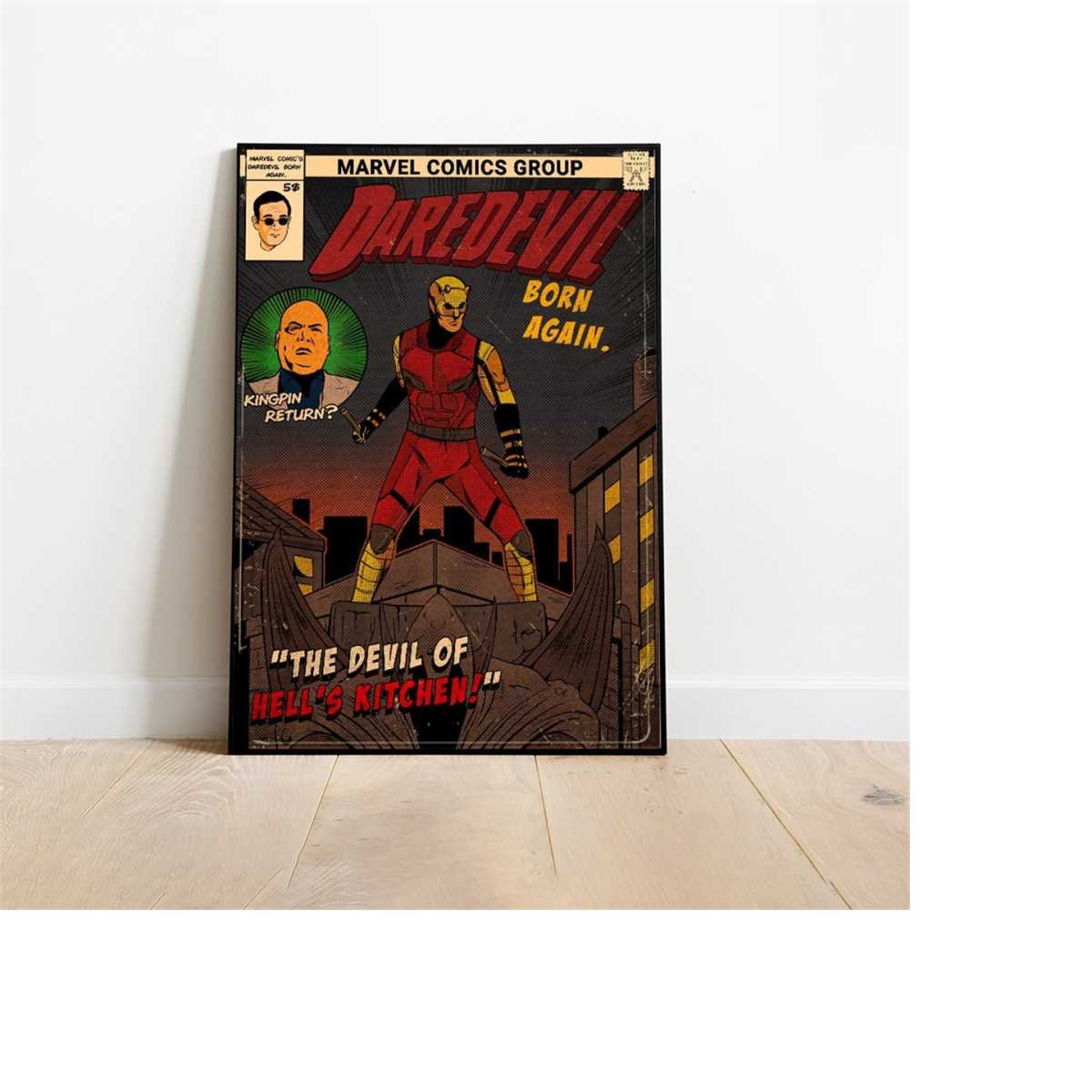 Daredevil Poster, Daredevil Born Again, Marvel Poster, Aveng | Inspire ...