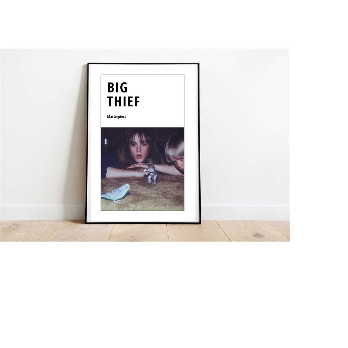 Big Thief - Masterpiece Art Print | Big Thief Album Poster | Inspire Uplift