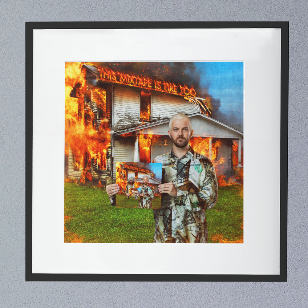 Dillon Francis (This Mixtape Is Fire Too) Album Cover Poster | Inspire ...