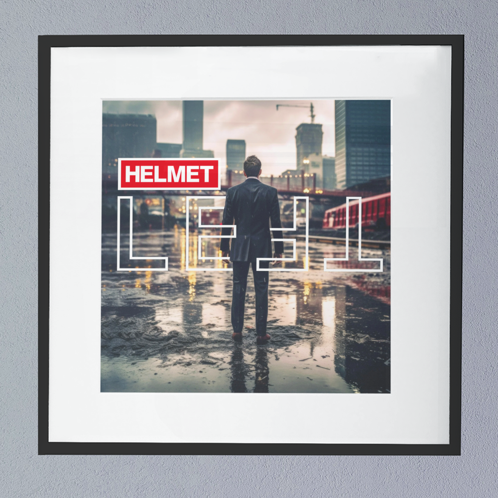Helmet (Left) Album Cover Poster | Inspire Uplift