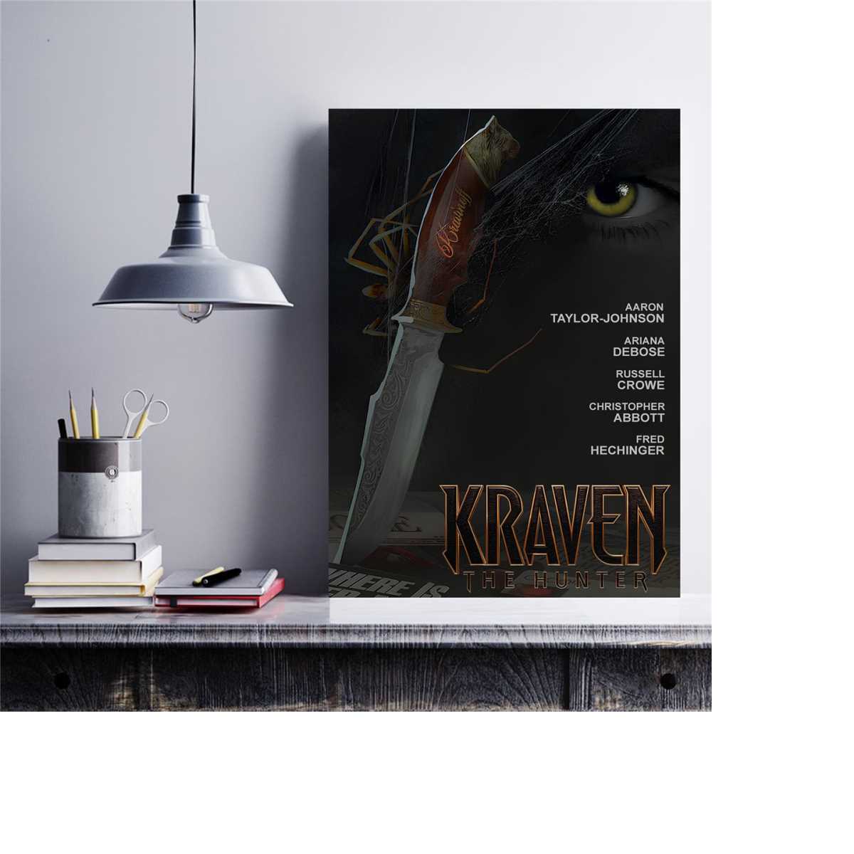 Kraven The Hunter Poster, High Quality Kraven The Hunter Pos - Inspire ...