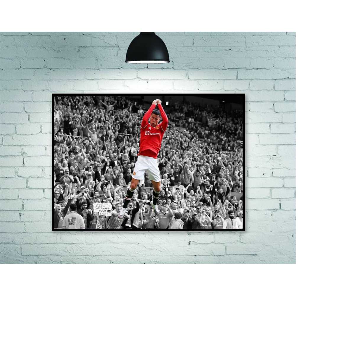 Cristiano Ronaldo Poster, Iconic action, Cristiano Ronaldo r | Inspire ...