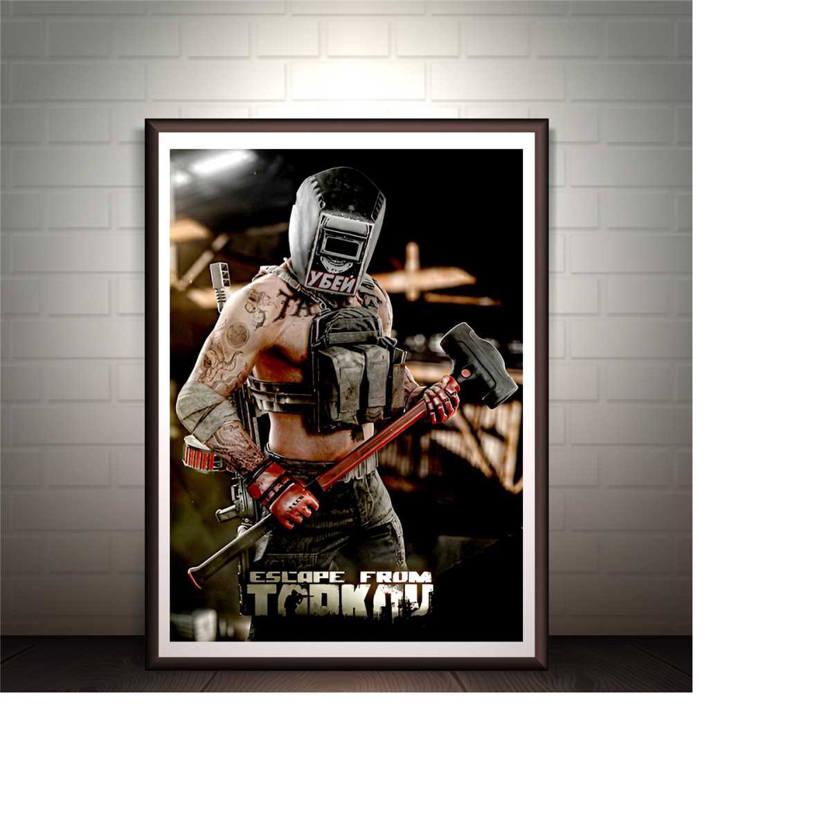 Escape From Tarkov Poster, Lagilla Boss Poster, Gaming print | Inspire ...