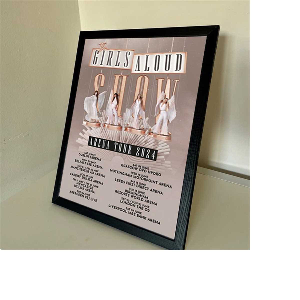 Girls Aloud Tour 2024 Poster | Inspire Uplift