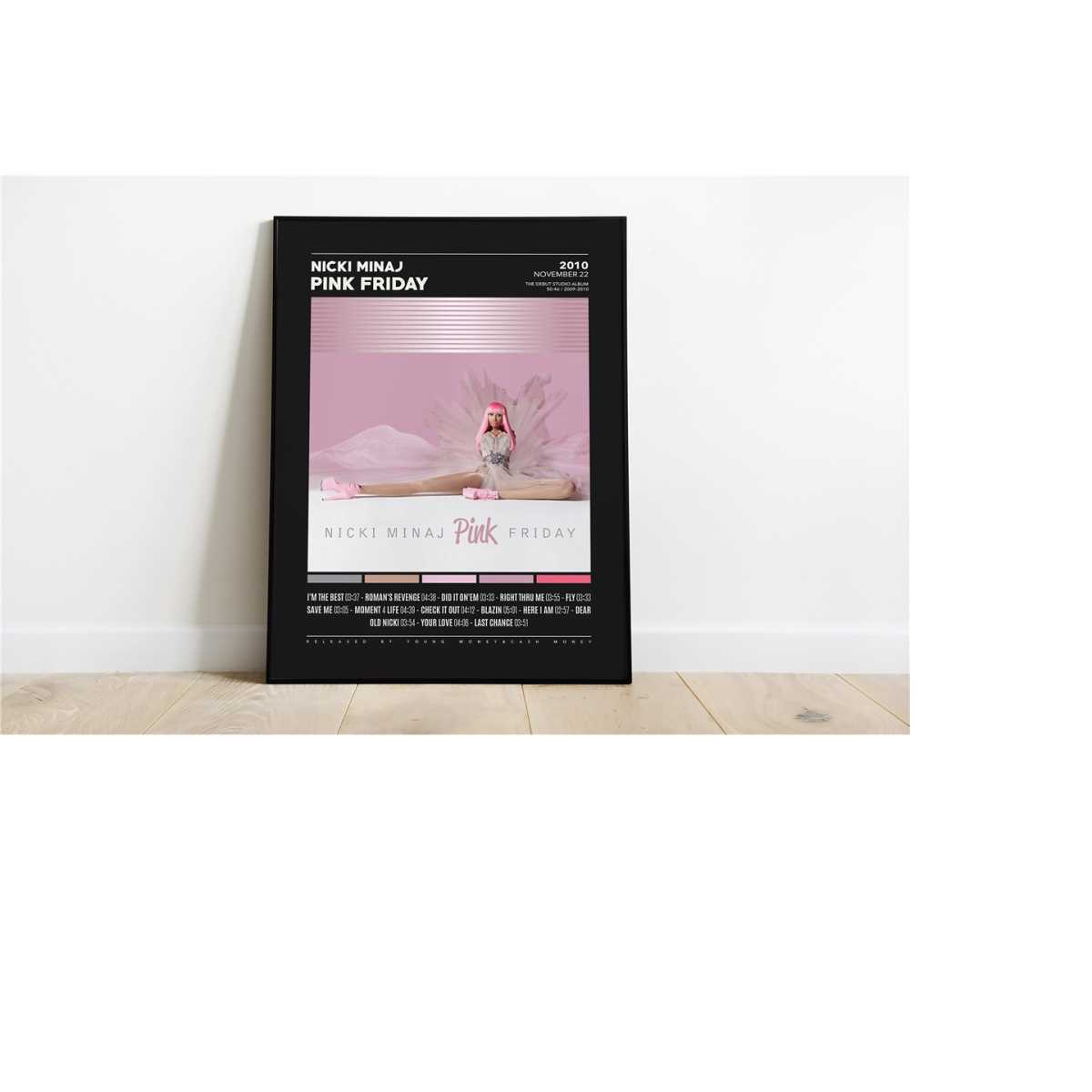 Nicki Minaj Posters / Pink Friday Poster, Tracklist Album Co - Inspire ...