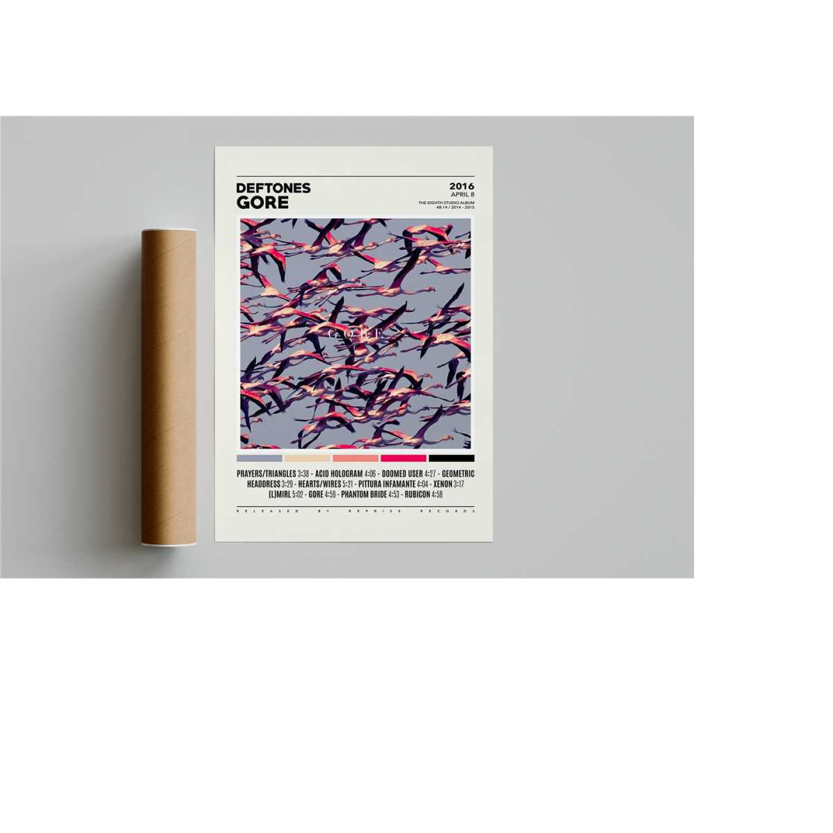 Deftones Posters / Gore Poster, Album Cover Poster, Print Wa | Inspire ...