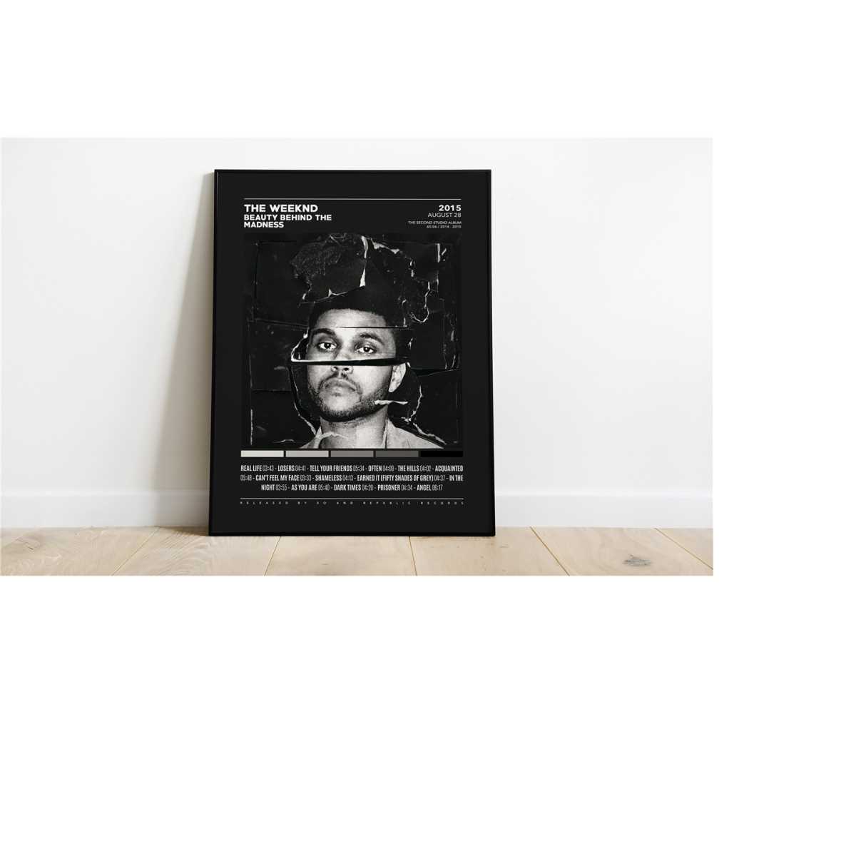 The Weeknd Posters / Beauty Behind The Madness Poster / The | Inspire ...
