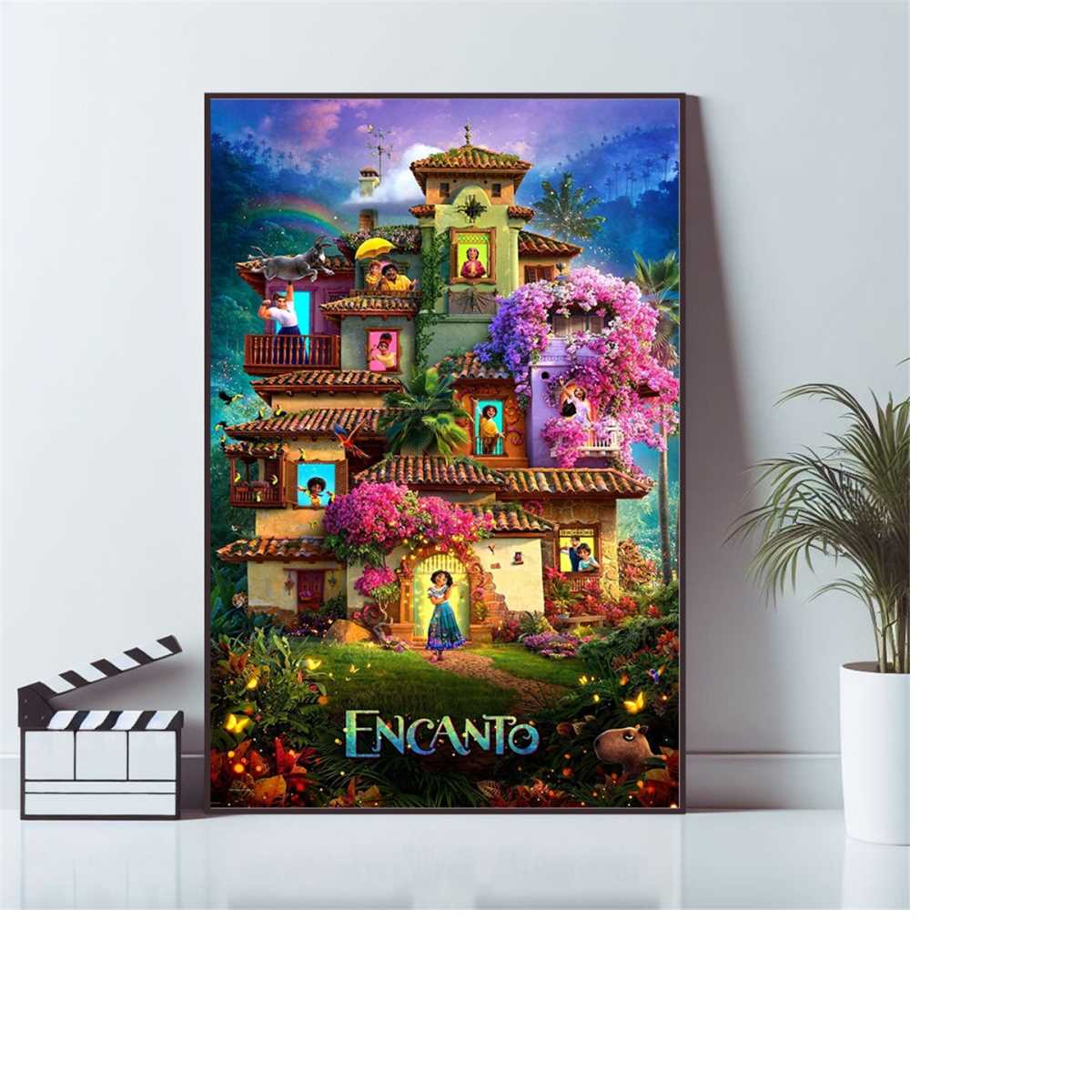 Encanto, Movie Poster, Wall Art Prints, Art Poster, Canvas M | Inspire ...