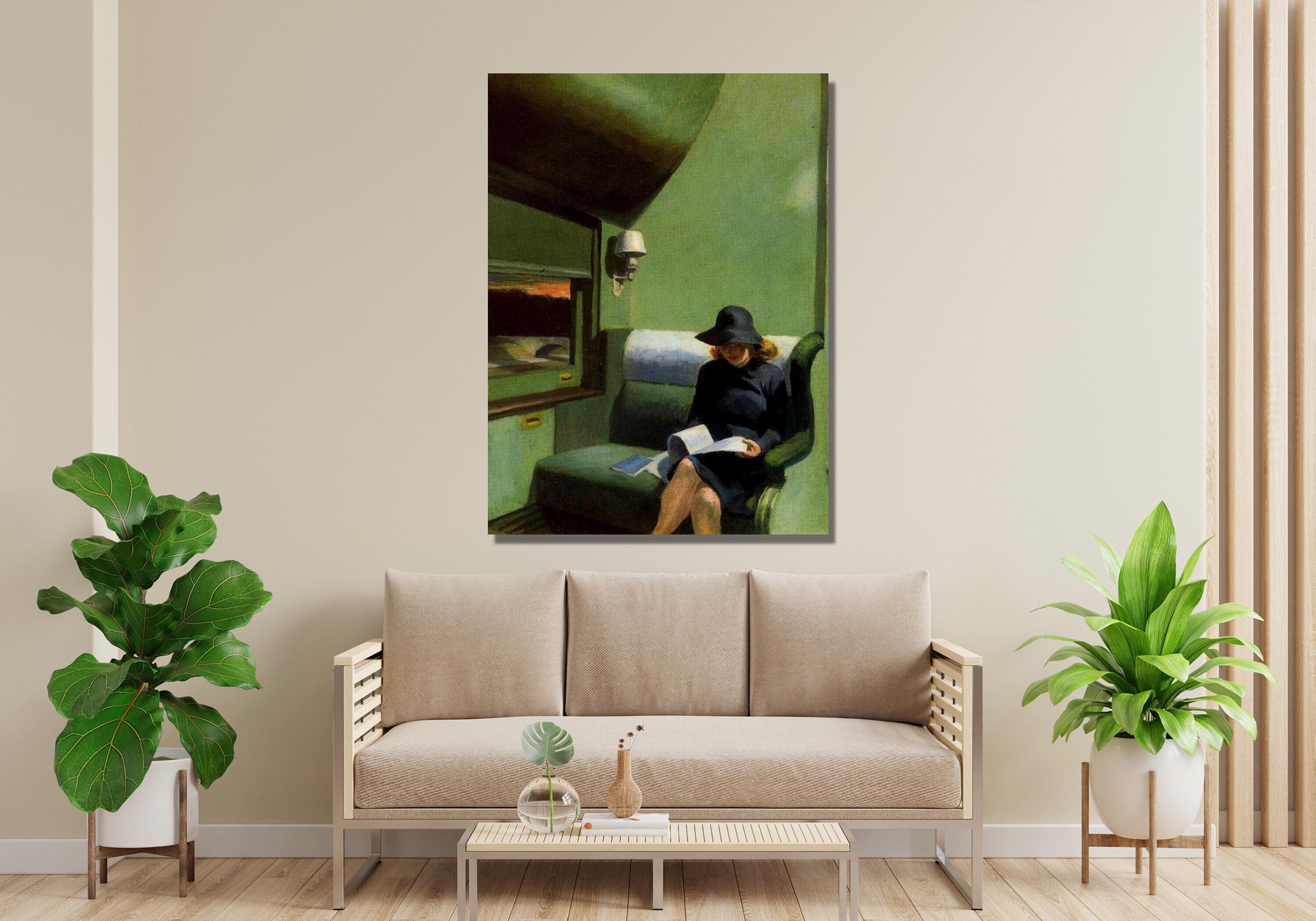 Edward Hopper Woman Poster Print, Edward Hopper Canvas Wall | Inspire ...