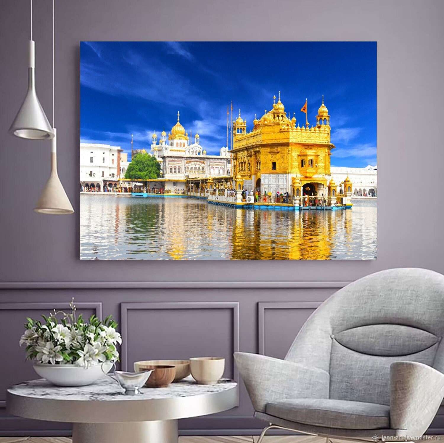 Golden Temple Poster, Golden Temple Harmandir Sahib Canvas A | Inspire ...