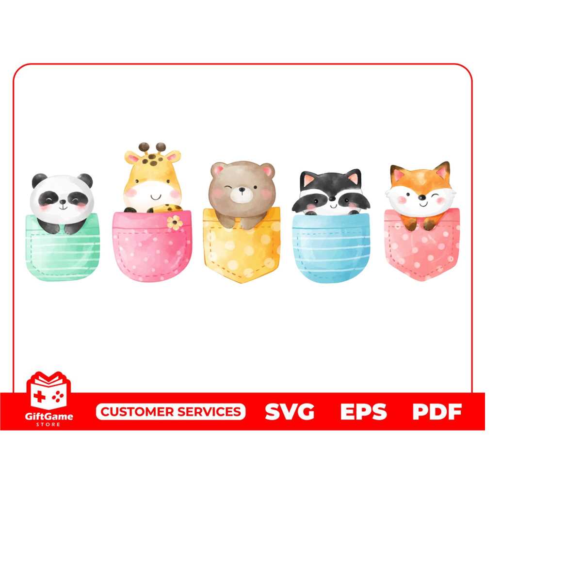 Pocket animal svg, Forest animal svg, Outline woodland, | Inspire Uplift