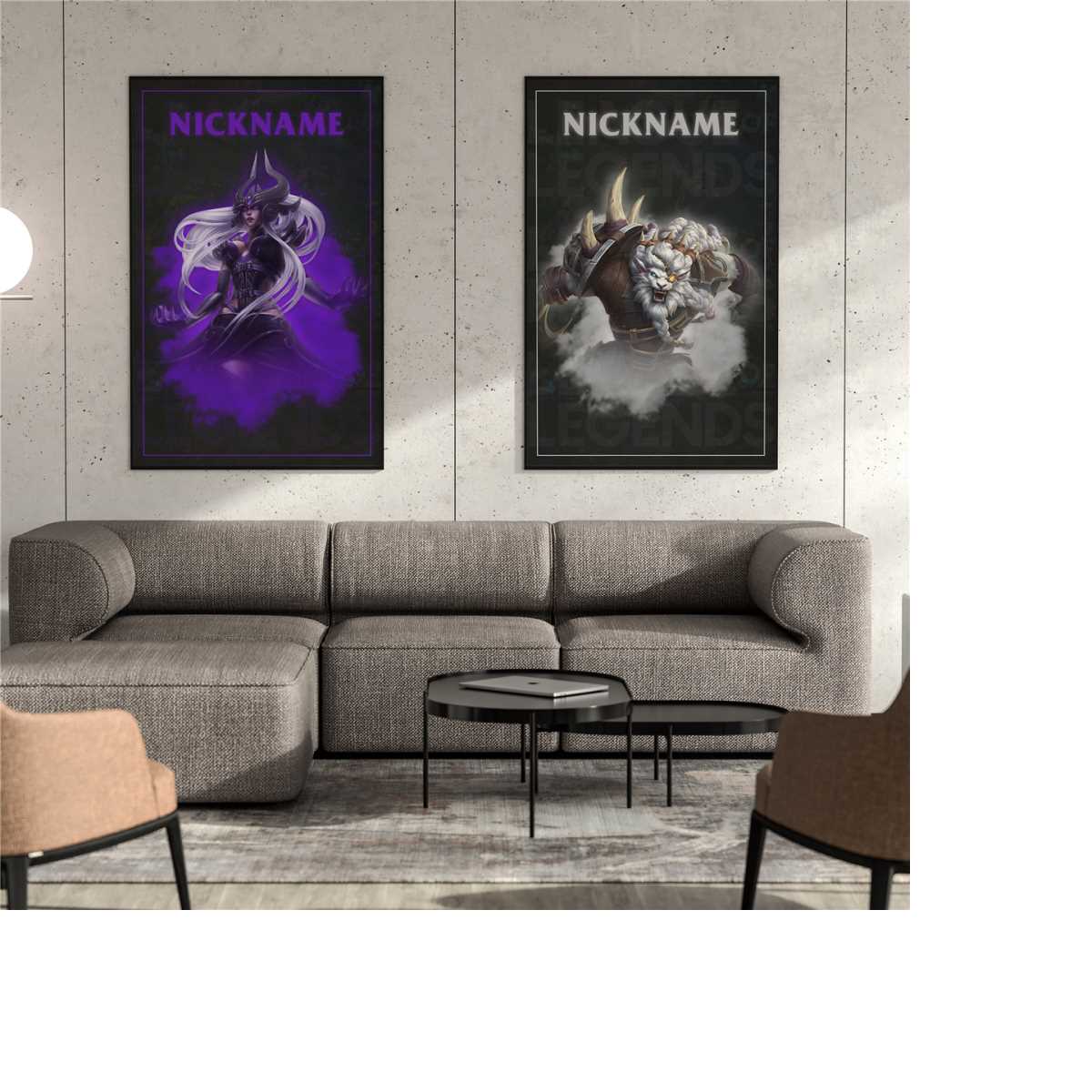 Custom League Of Legends Poster, Digital Game Poster, | Inspire Uplift