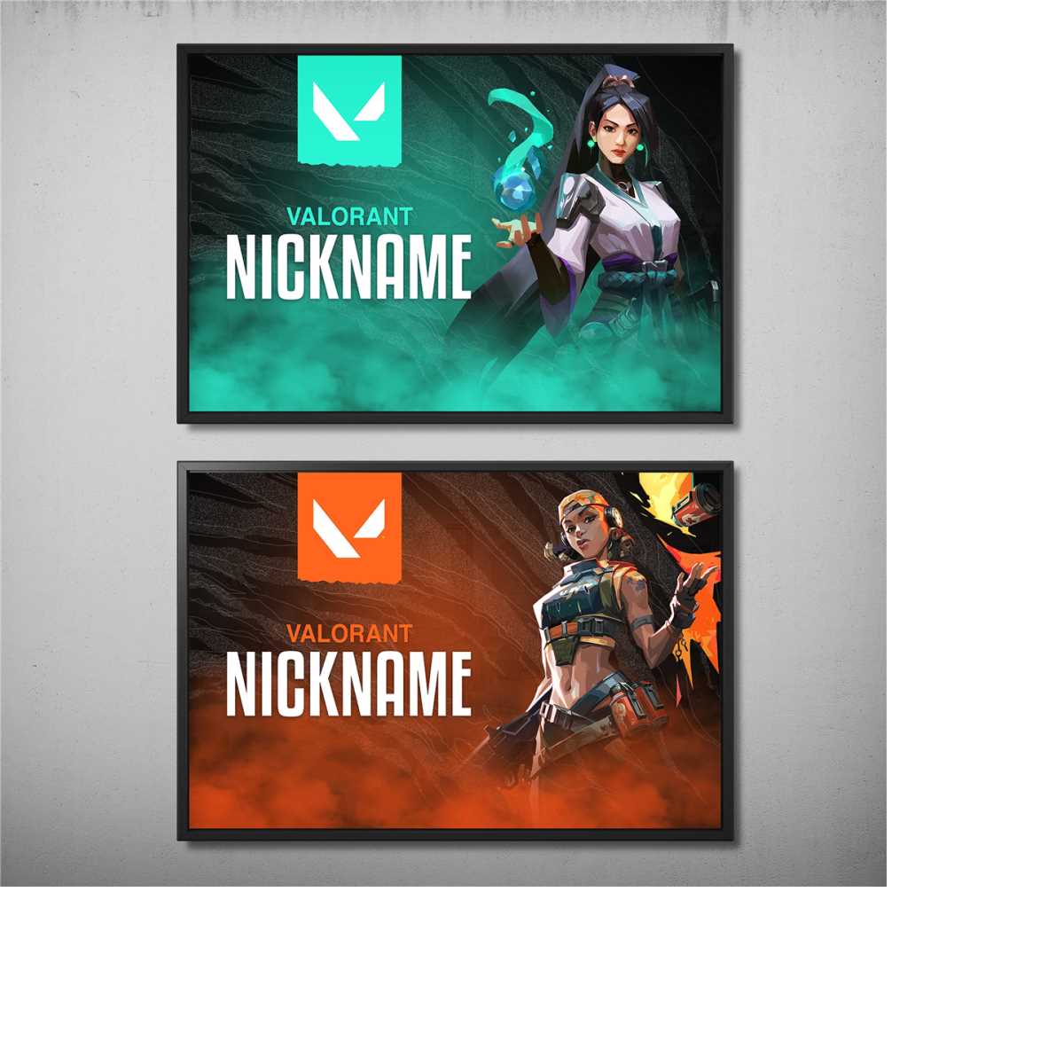 Valorant custom poster, Valorant Personalized, Valorant Fade | Inspire ...