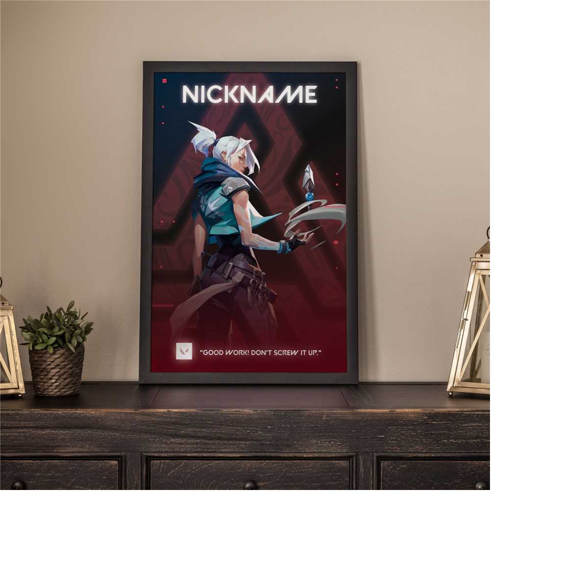 Valorant custom poster, Valorant Personalized, Valorant Game | Inspire ...