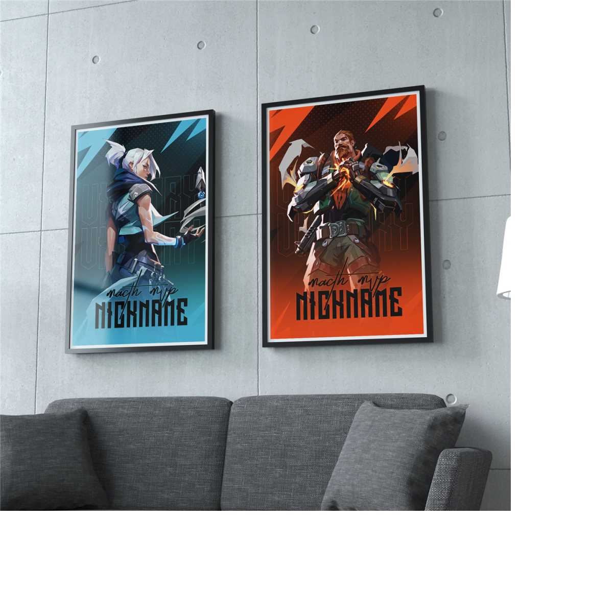 Valorant custom poster, Valorant Personalized, Valorant Fade - Inspire ...