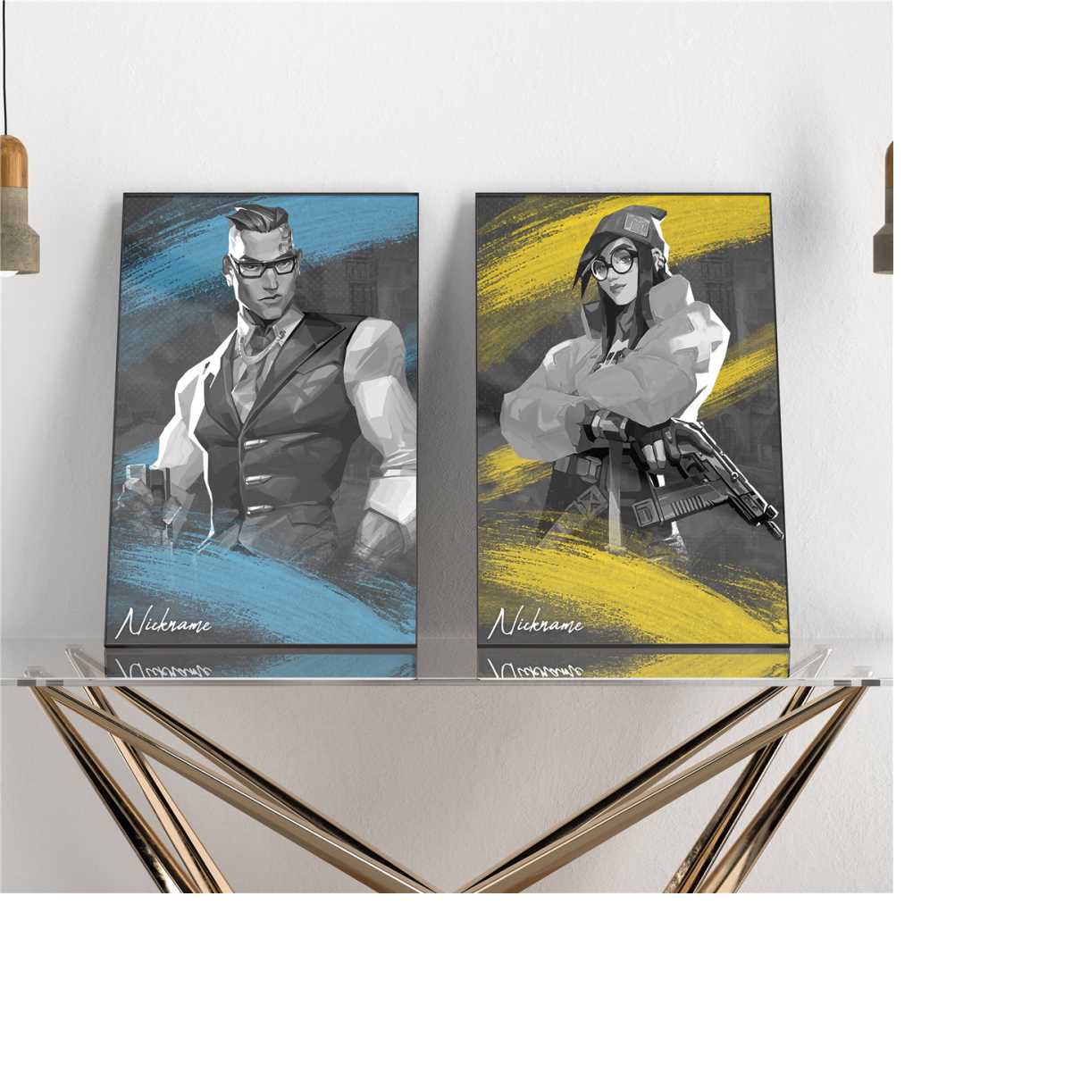 Valorant custom poster, Valorant Personalized, Valorant Fade - Inspire ...