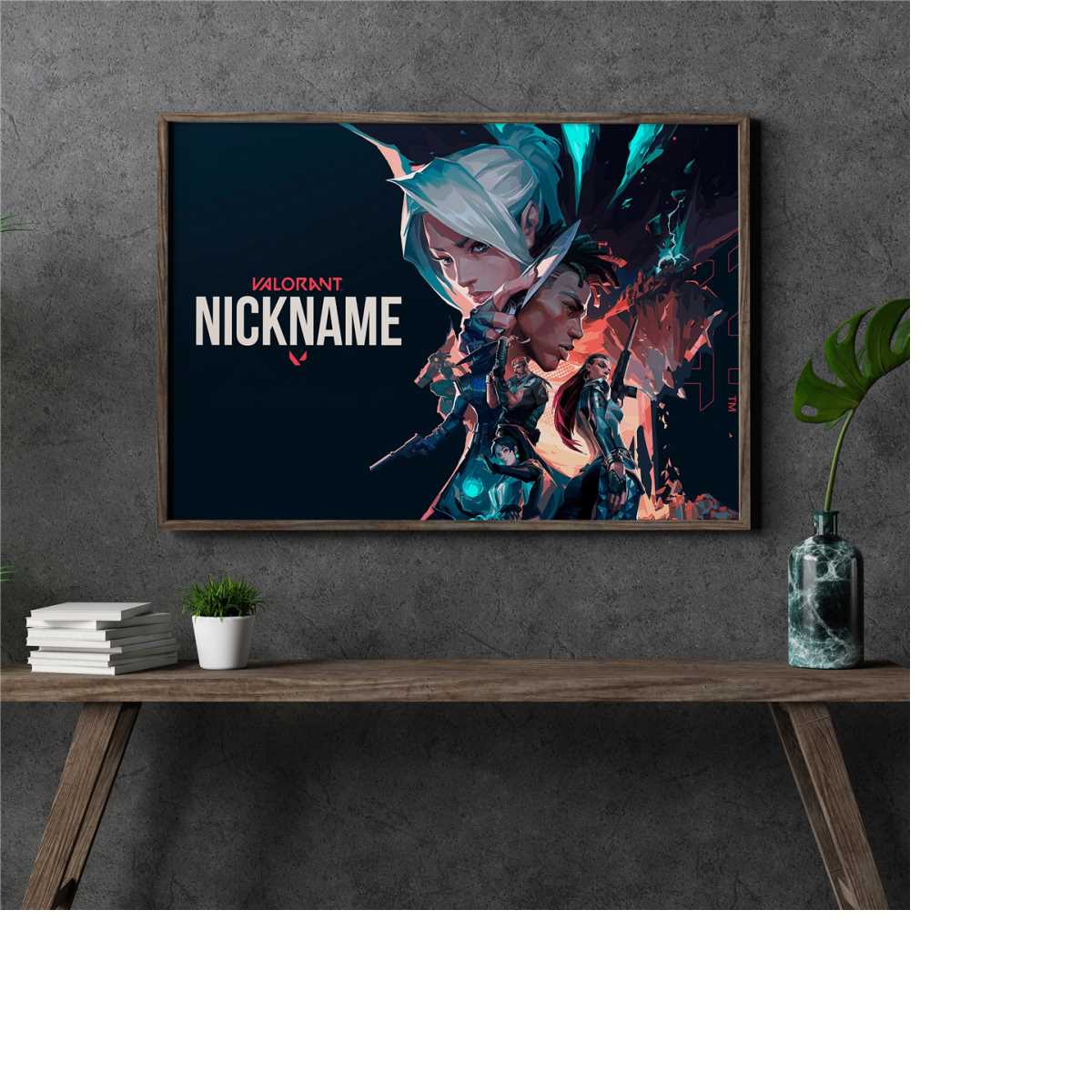 Customized Valorant Agent Poster,Valorant Game Poster,Reyna, | Inspire ...