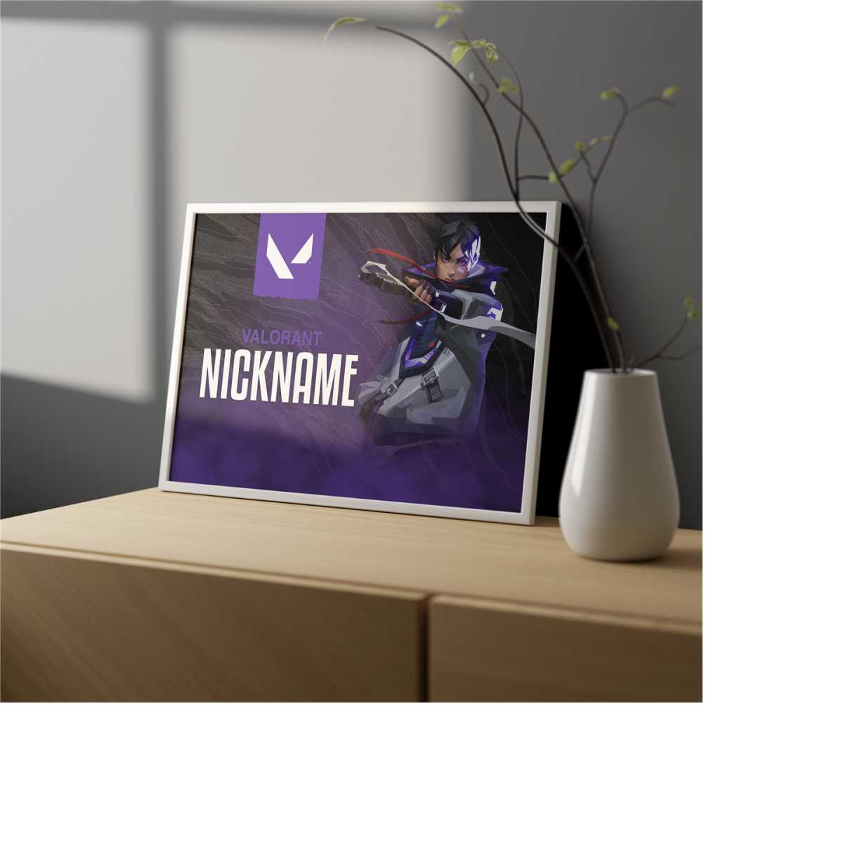 Valorant custom poster, Valorant Personalized, Valorant Iso | Inspire ...