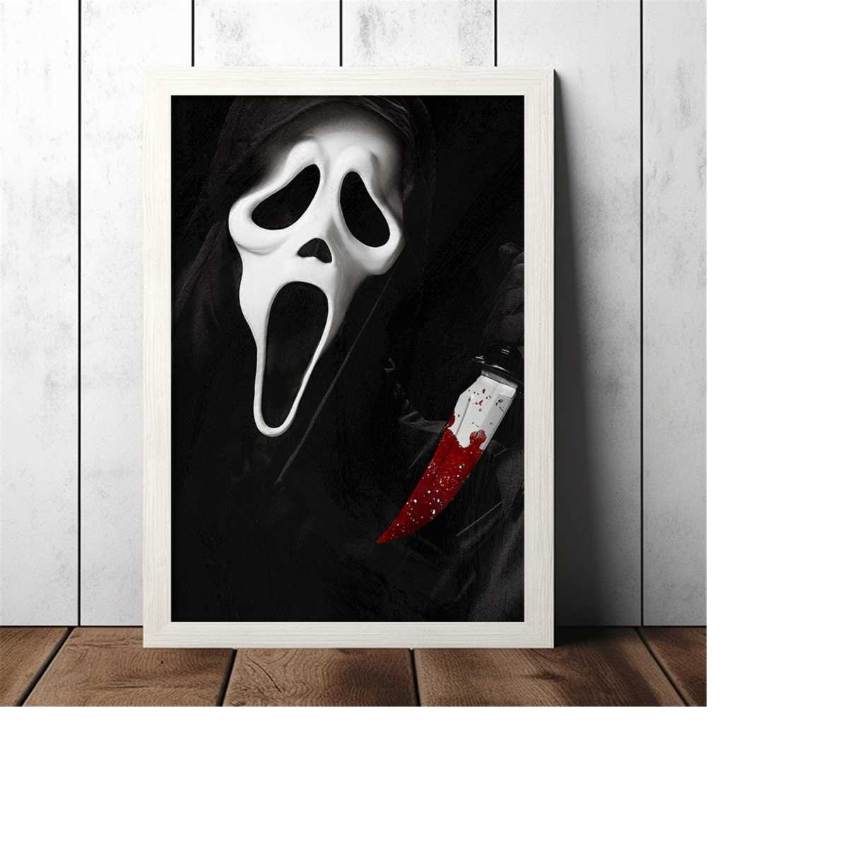 Horror Ghost Poster - Horror Film Poster - | Inspire Uplift
