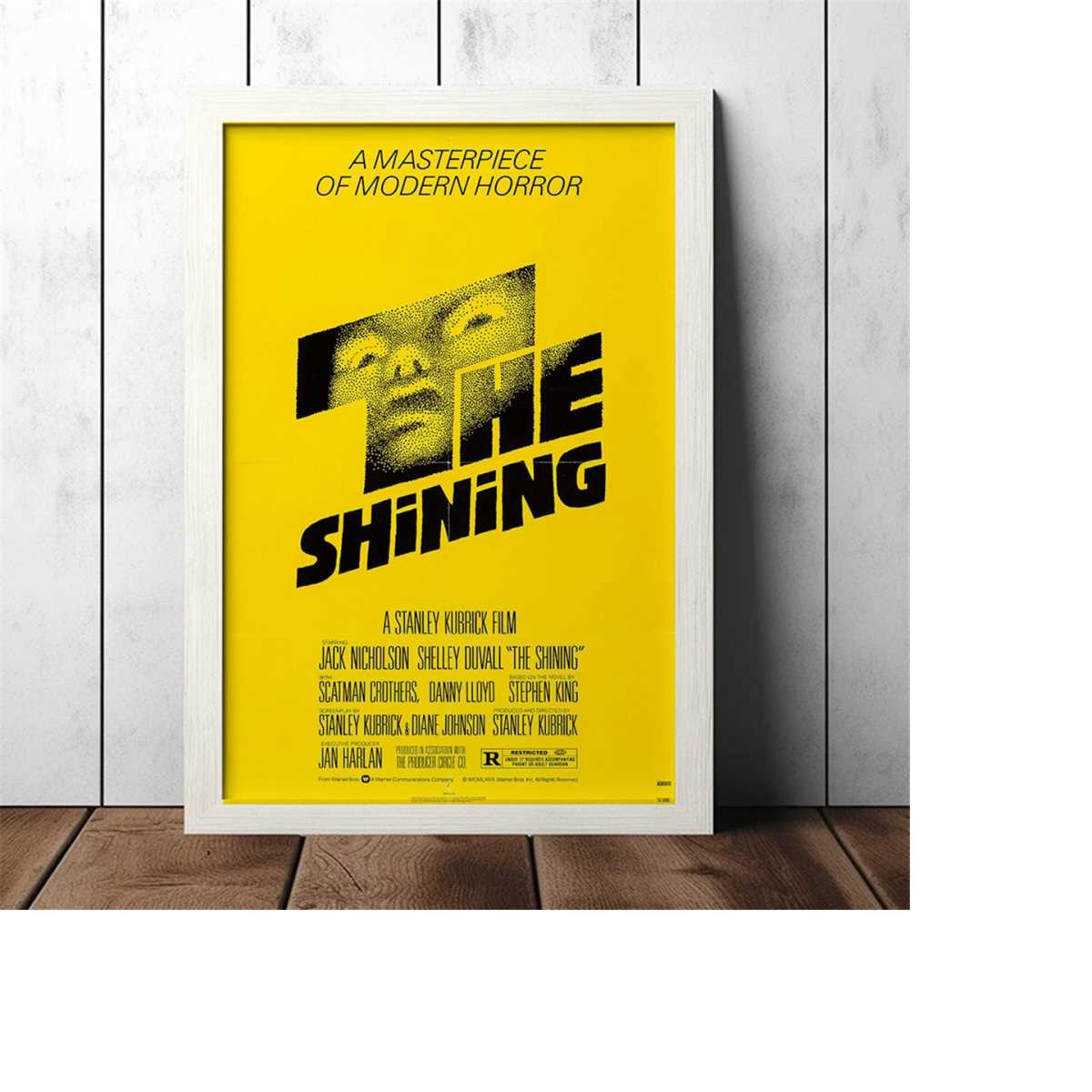 The Shining (1980) Classic Movie Poster - Film | Inspire Uplift