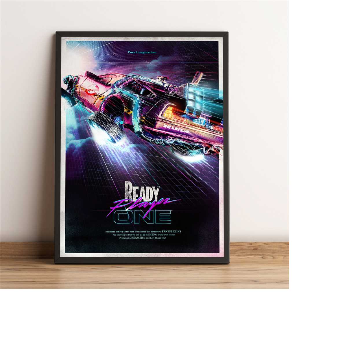 Ready Player One Poster, Steven Spielberg Wall Art, - Inspire Uplift