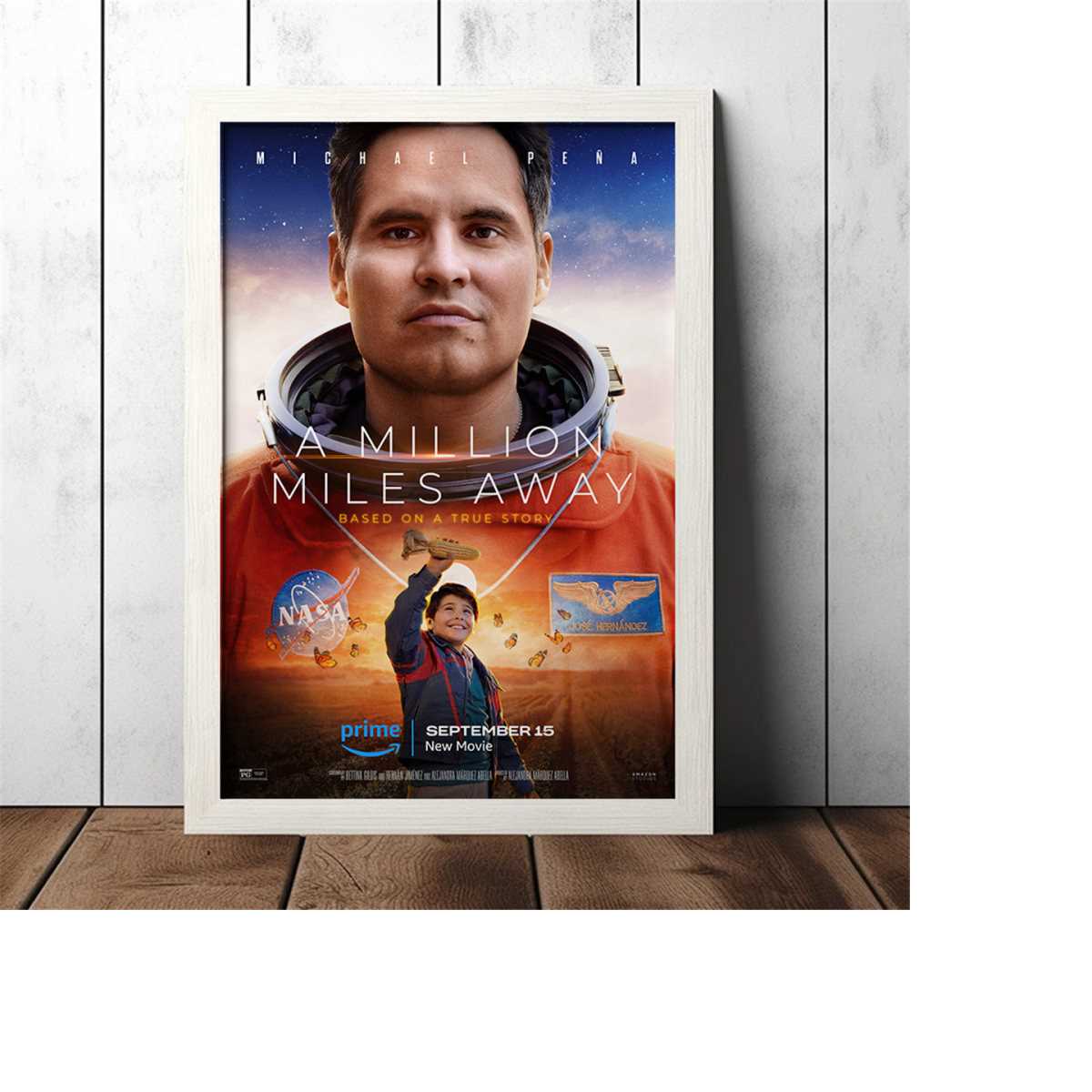A Million Miles Away (2023) Classic Movie Poster - Inspire Uplift
